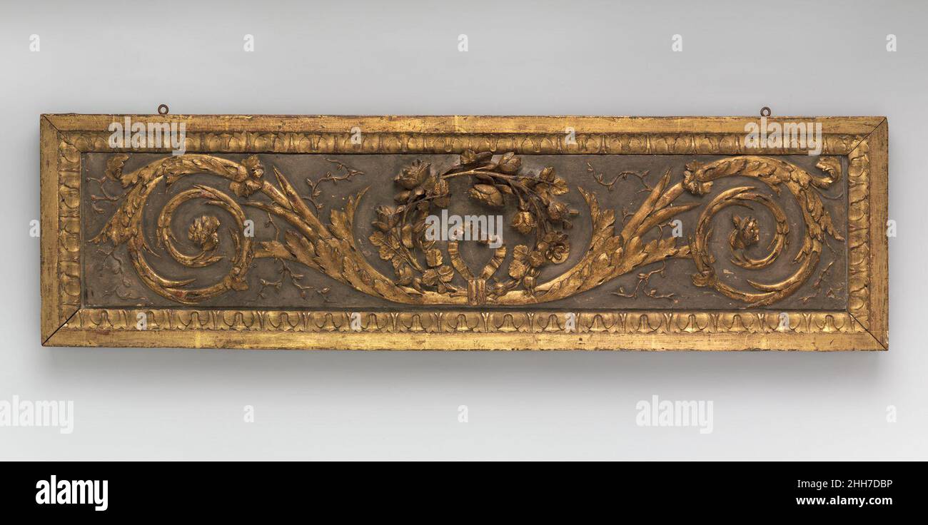 Panel 18th century French. Panel. French. 18th century. Wood, painted ...