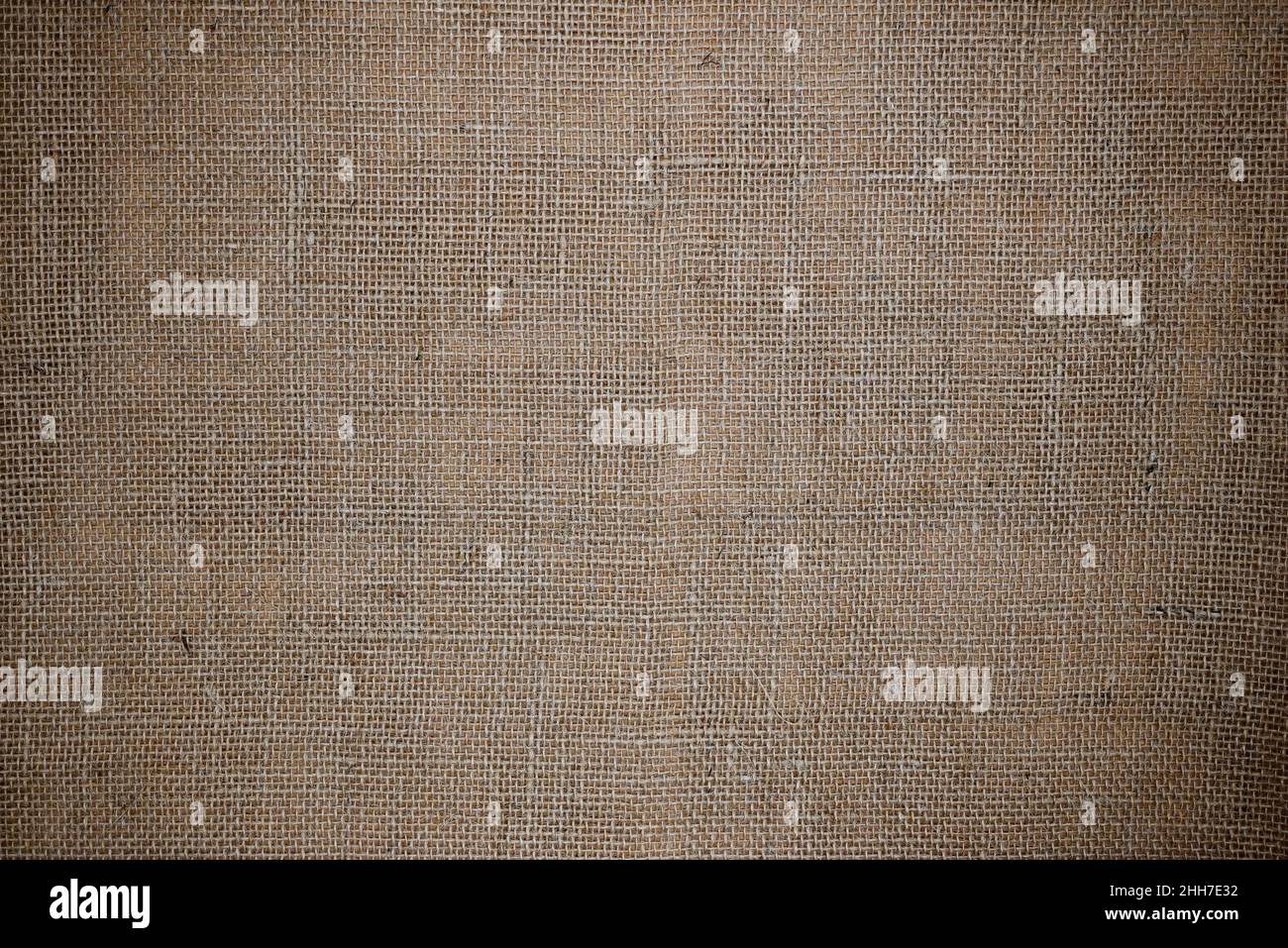 Abstract background. Burlap texture close-up. Rustic coarse linen ...