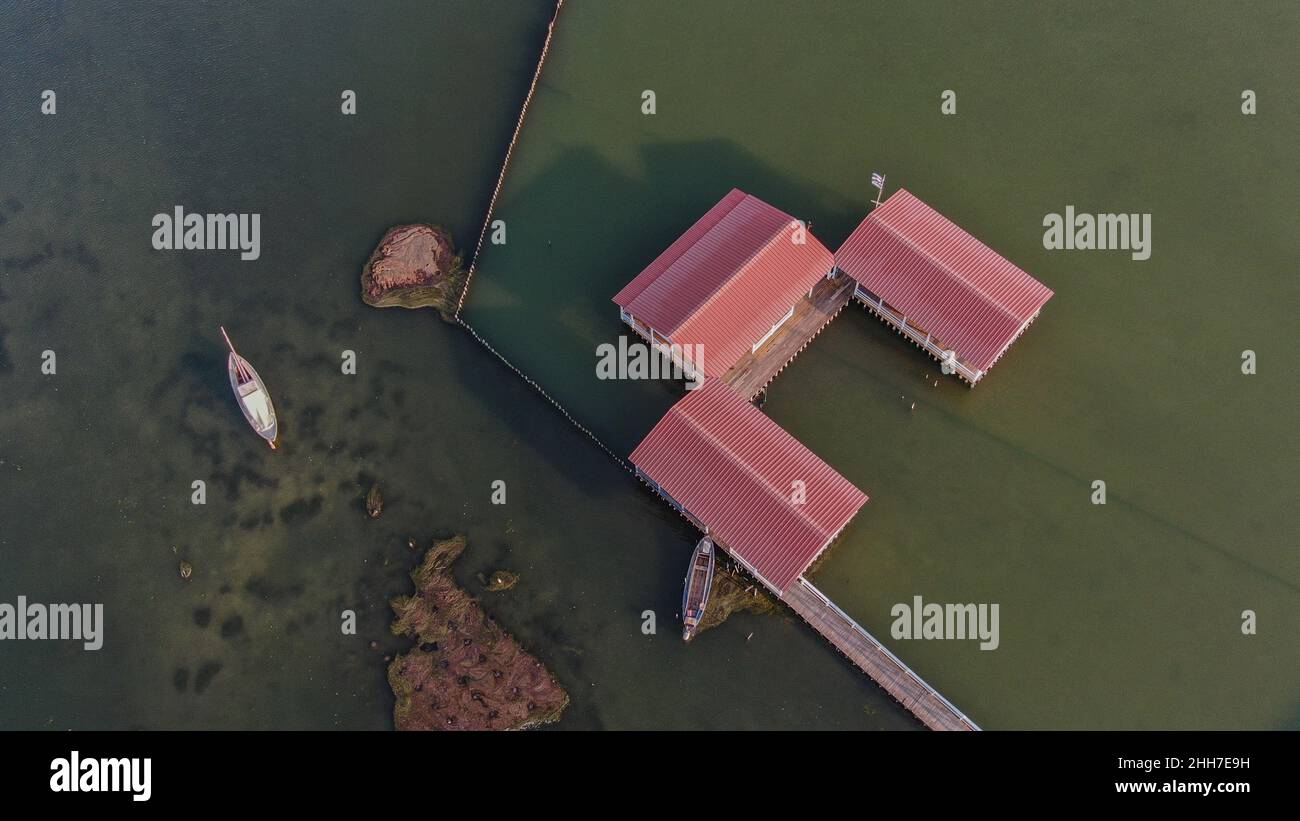 Mesologgi lagoon hi-res stock photography and images - Alamy