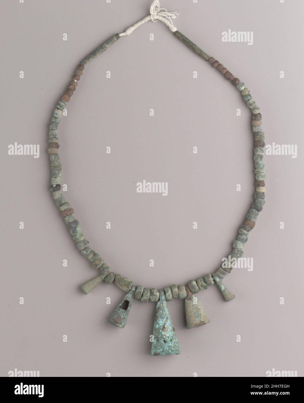 Necklace 14th century (?) Middle Niger civilization A copper-alloy ...