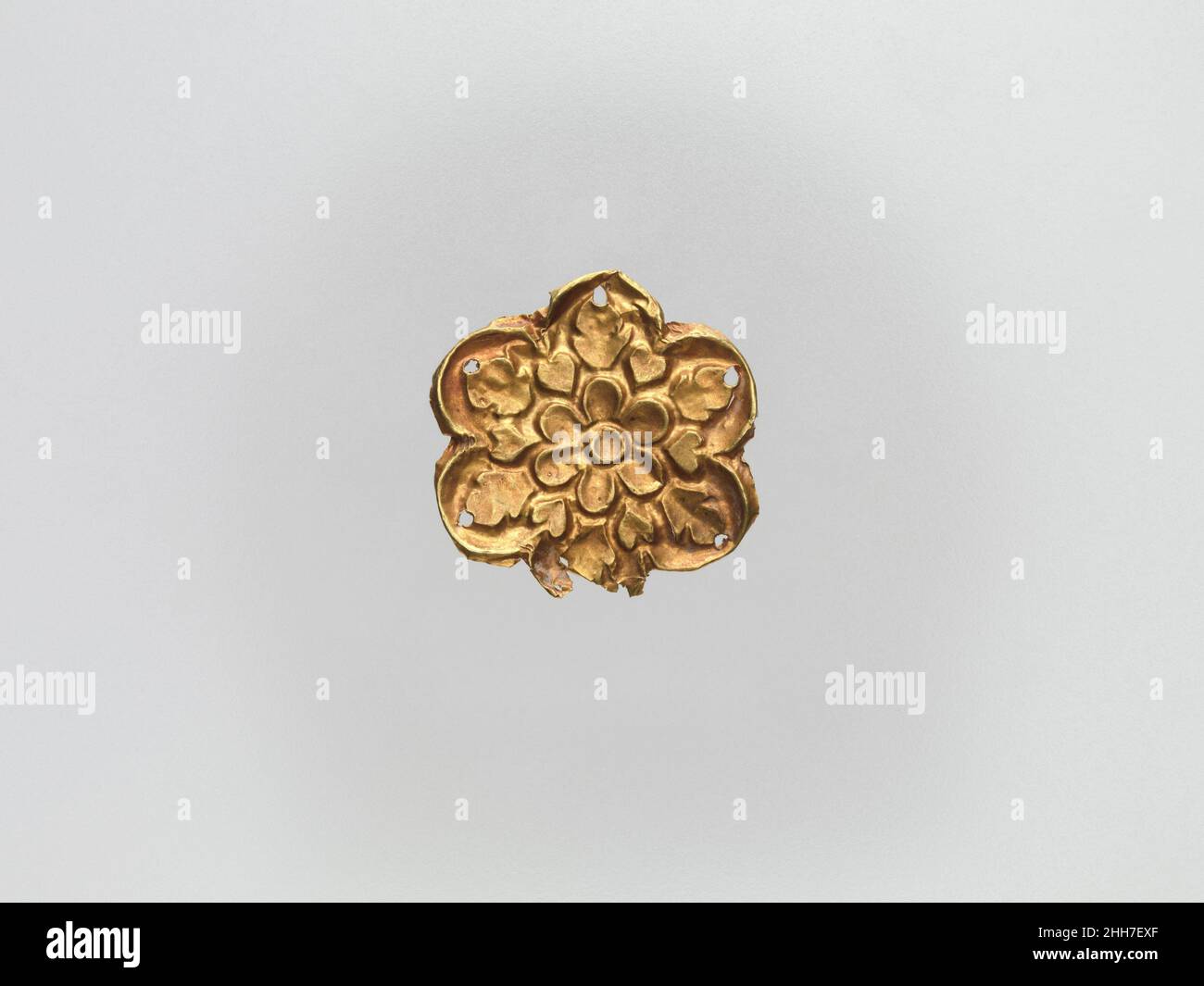 Flower-Shaped Clothing Plaque 7th–9th century China (Xinjiang ...