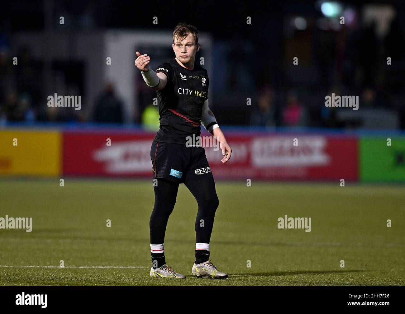 Barnet, United Kingdom. 23rd Jan, 2022. Heineken Challenge Cup ...