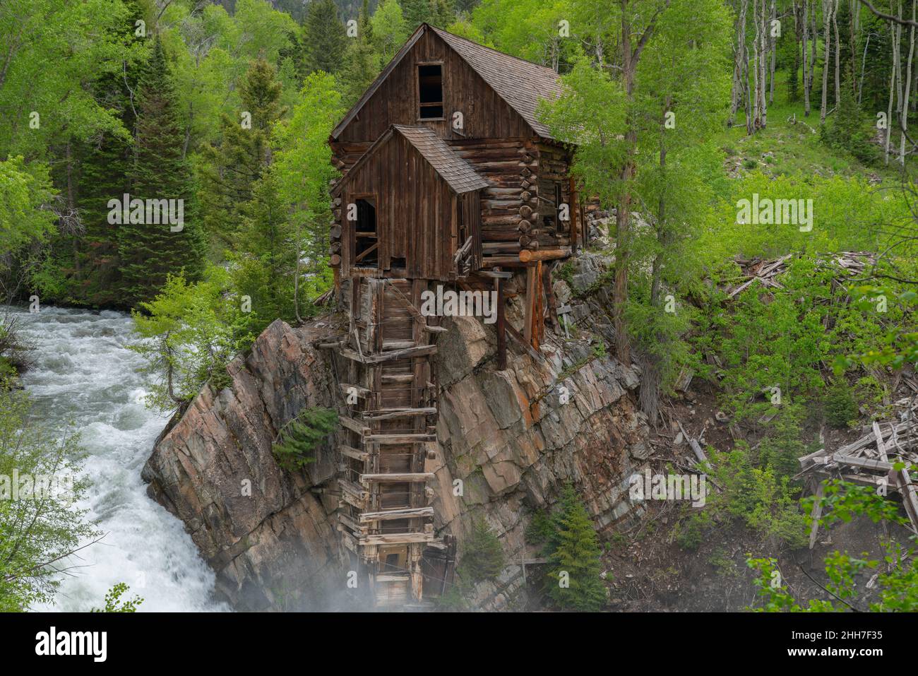 Crystal Mill, Colorado Stock Photo - Alamy