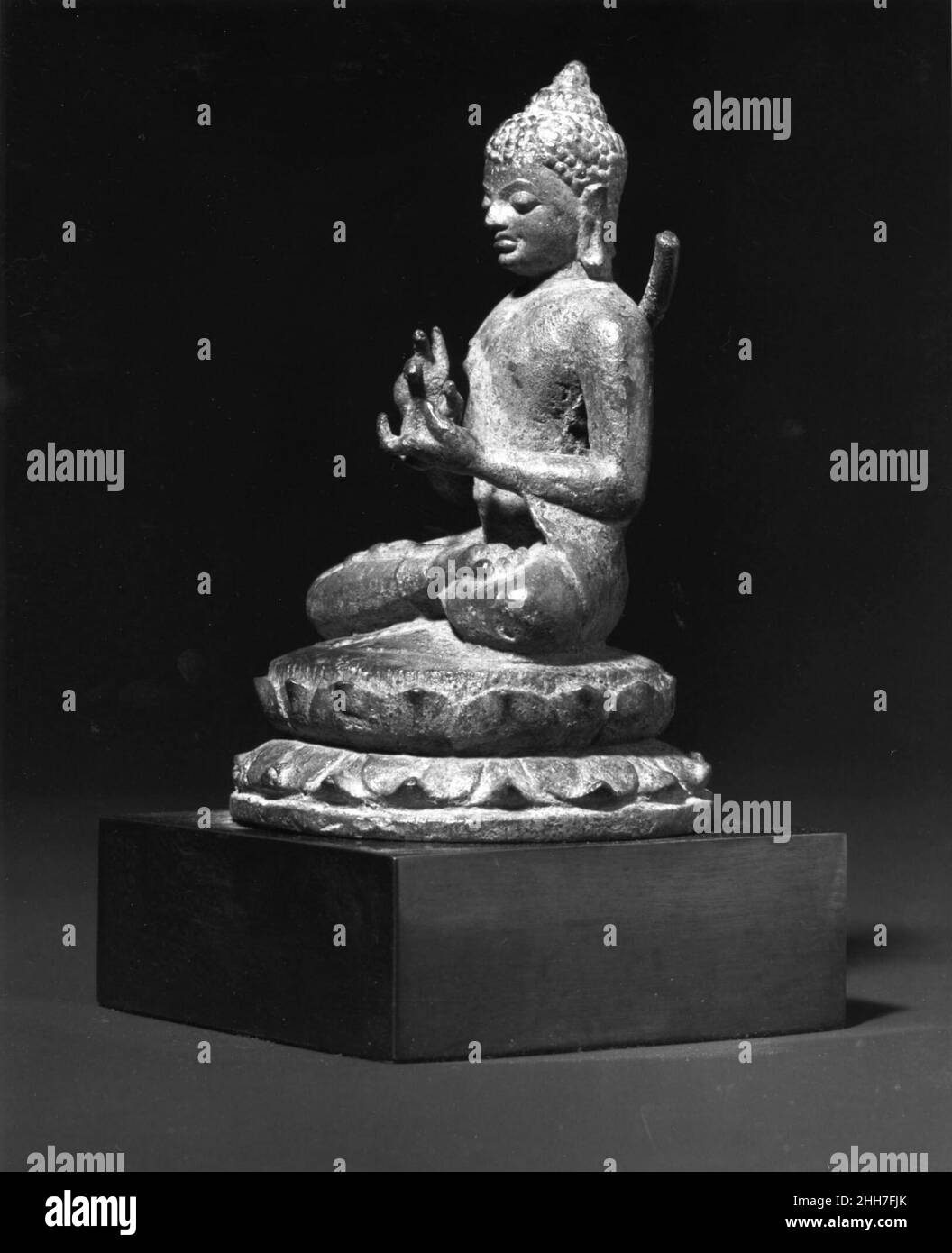 Seated Buddha 9th century Indonesia (Java). Seated Buddha 39023 Stock ...
