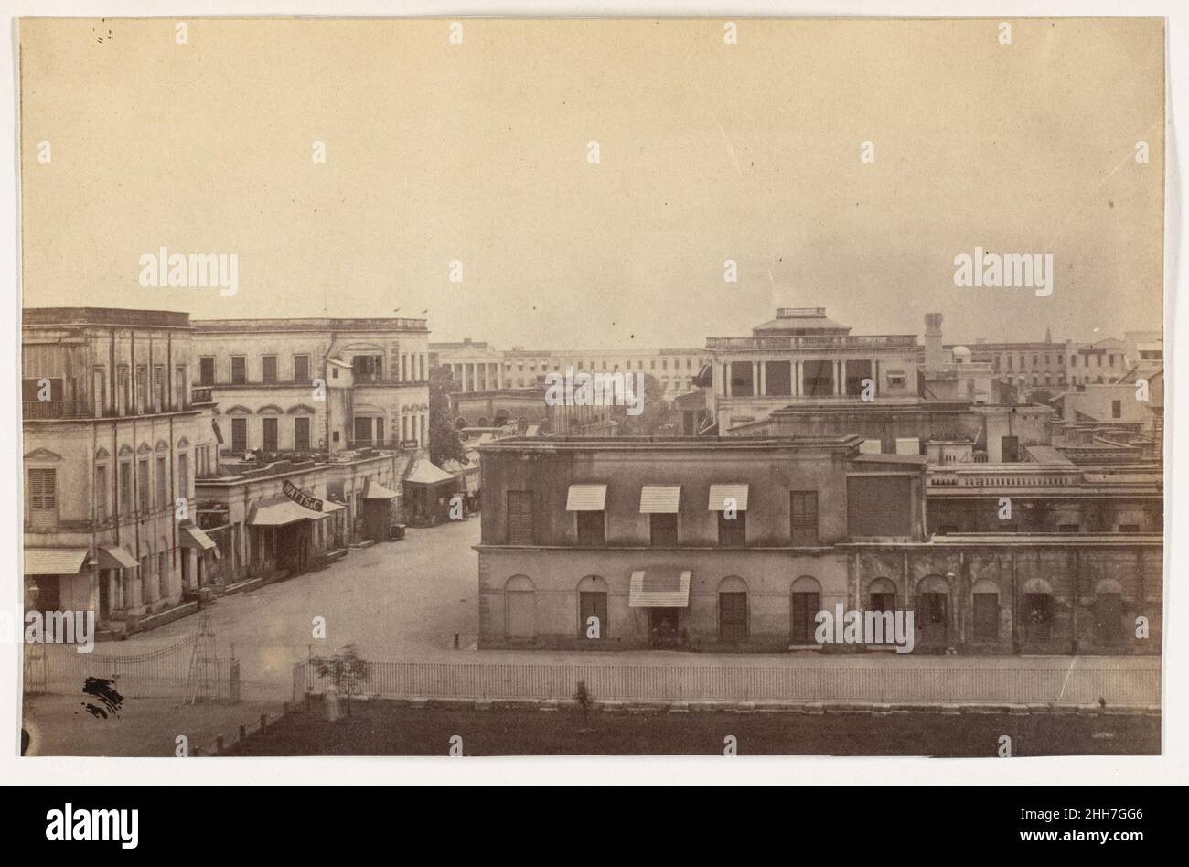 [Kitchen and Stables of Government House, Calcutta] 1858–61 John ...
