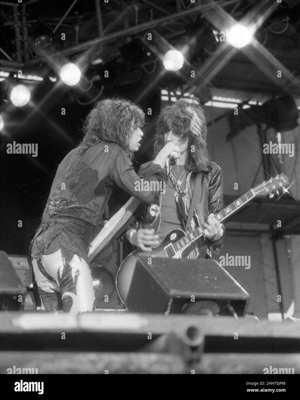 Guitarist us rock band Black and White Stock Photos & Images - Alamy