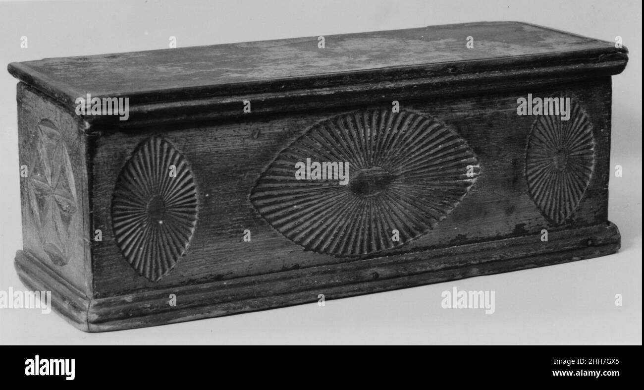 Box ca. 1800 American. Box. American. ca. 1800. Poplar, brass. Made in ...