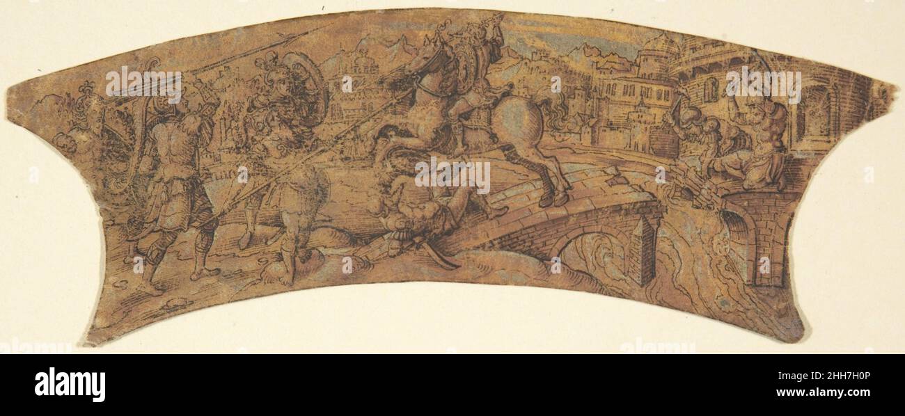 Design for Border of a Shield 19th century Anonymous, German, 19th ...