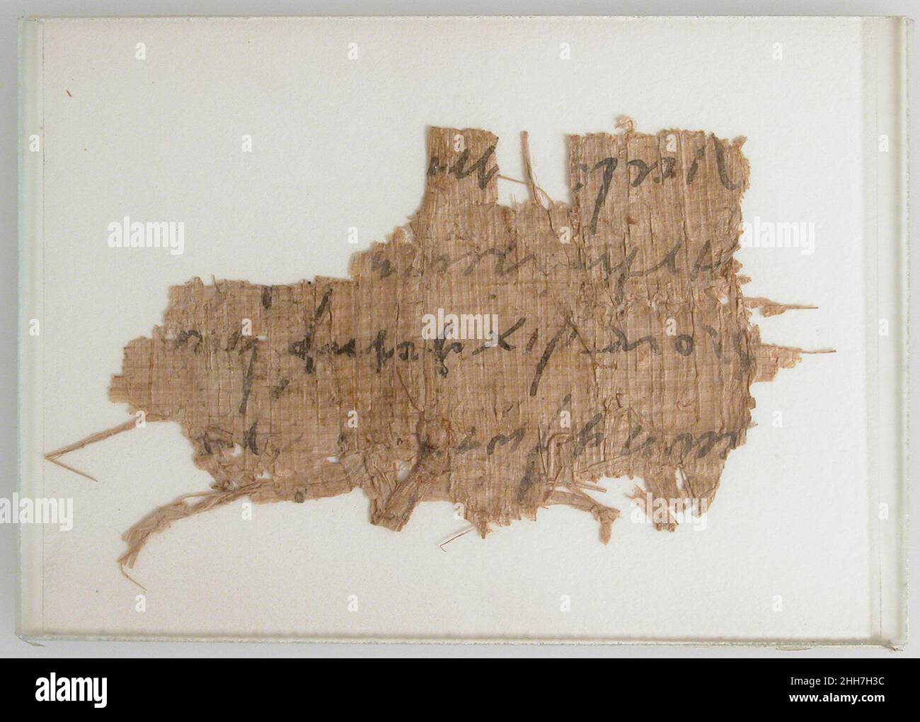 Papyrus Fragment of a Letter ca. 600 Coptic. Papyrus Fragment of a ...