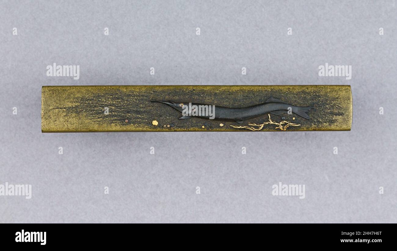 Knife Handle (Kozuka) ca. 1615–1868 Japanese A kozuka is a handle of a ...
