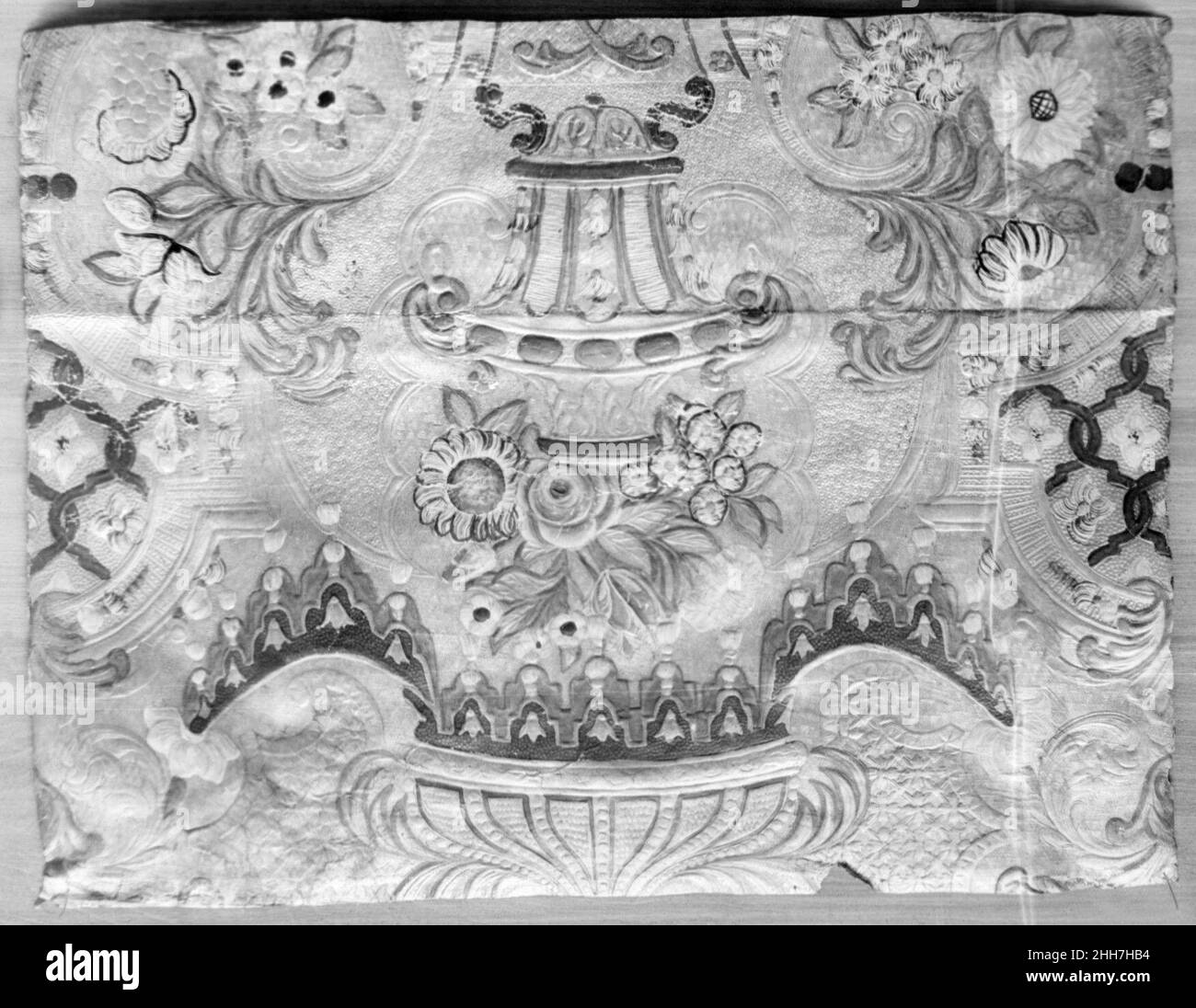Wall hanging fragment first quarter 18th century After a composition by ...