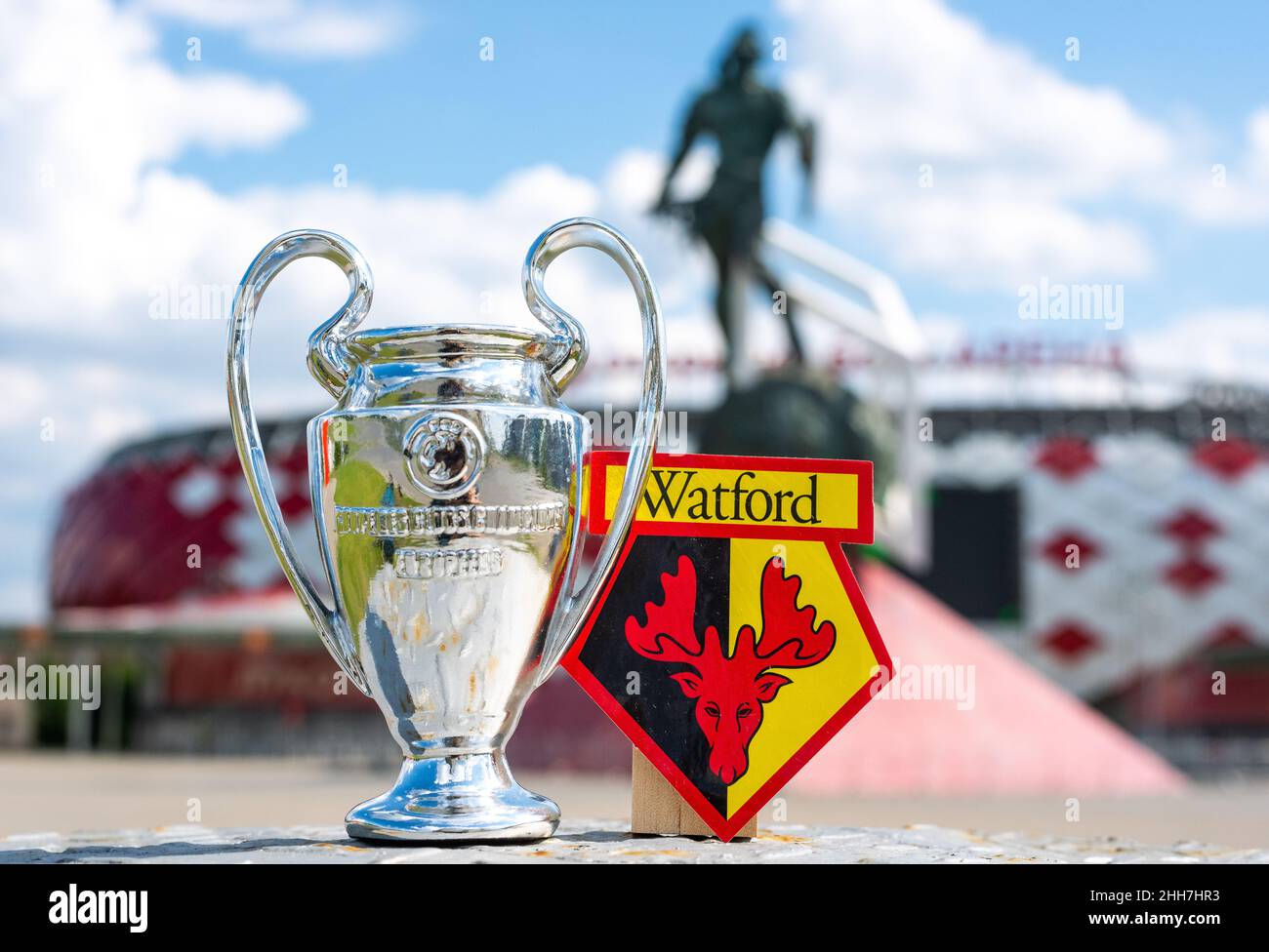 Watford fc badge hi-res stock photography and images - Alamy