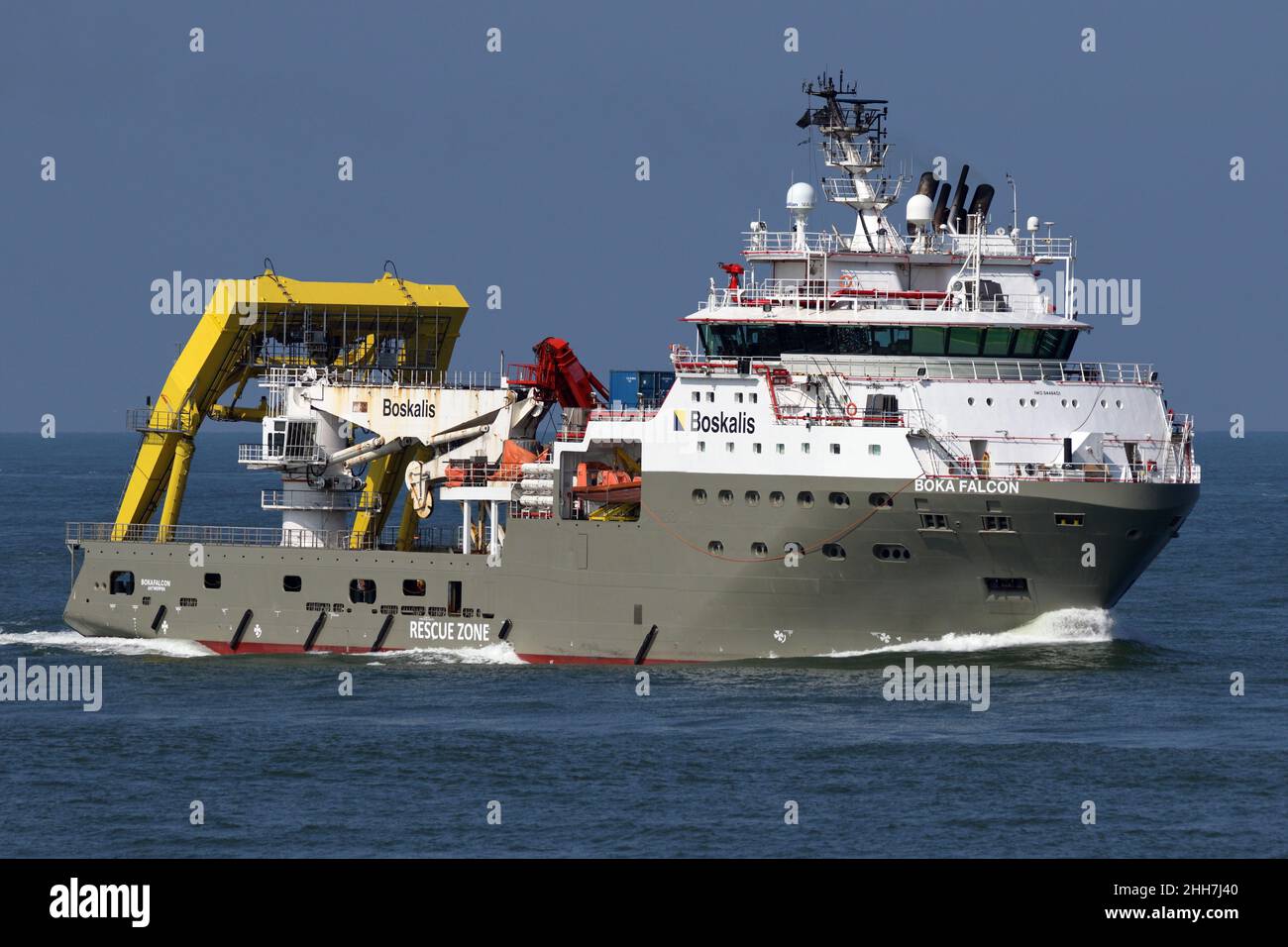 The multi-purpose ship BOKA Falcon will reach the port of Rotterdam on ...