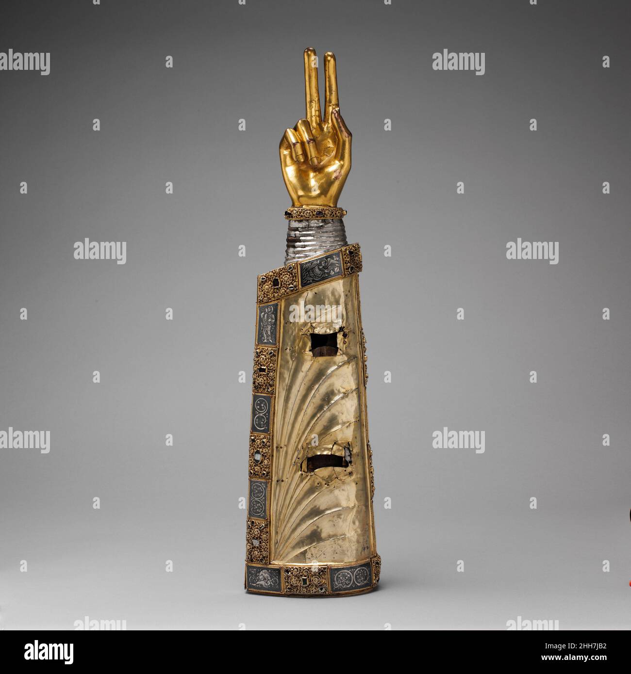 Arm Reliquary ca. 1230 South Netherlandish This container for the ...