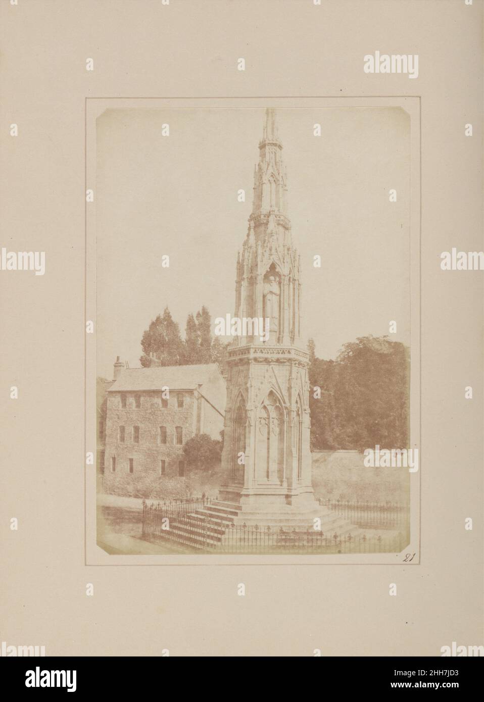 The Martyrs' Monument September 7 1843 William Henry Fox Talbot British ...