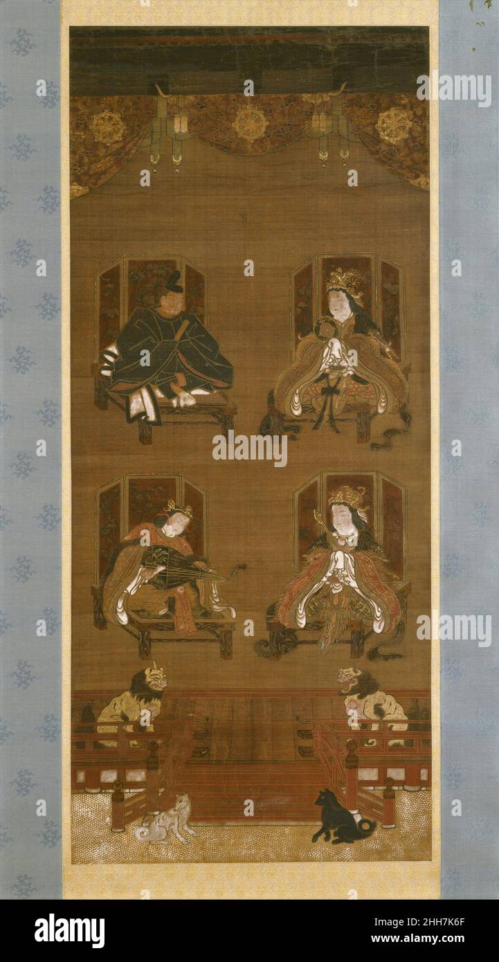 The Four Deities of Mount Kōya late 14th century Japan The temple ...