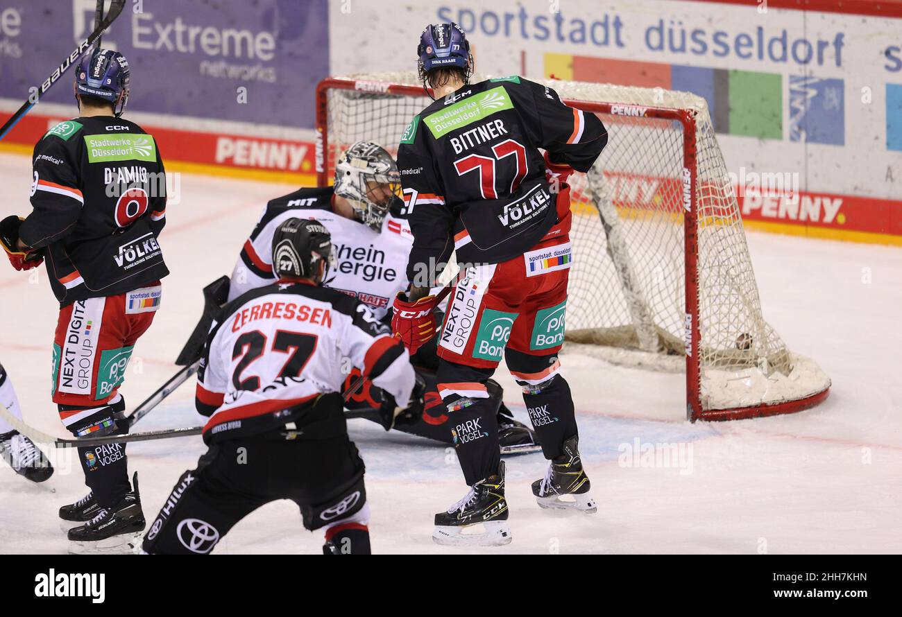 firo: 01/23/2022 ice hockey DEL Penny Bundesliga season 2021/2022 ...