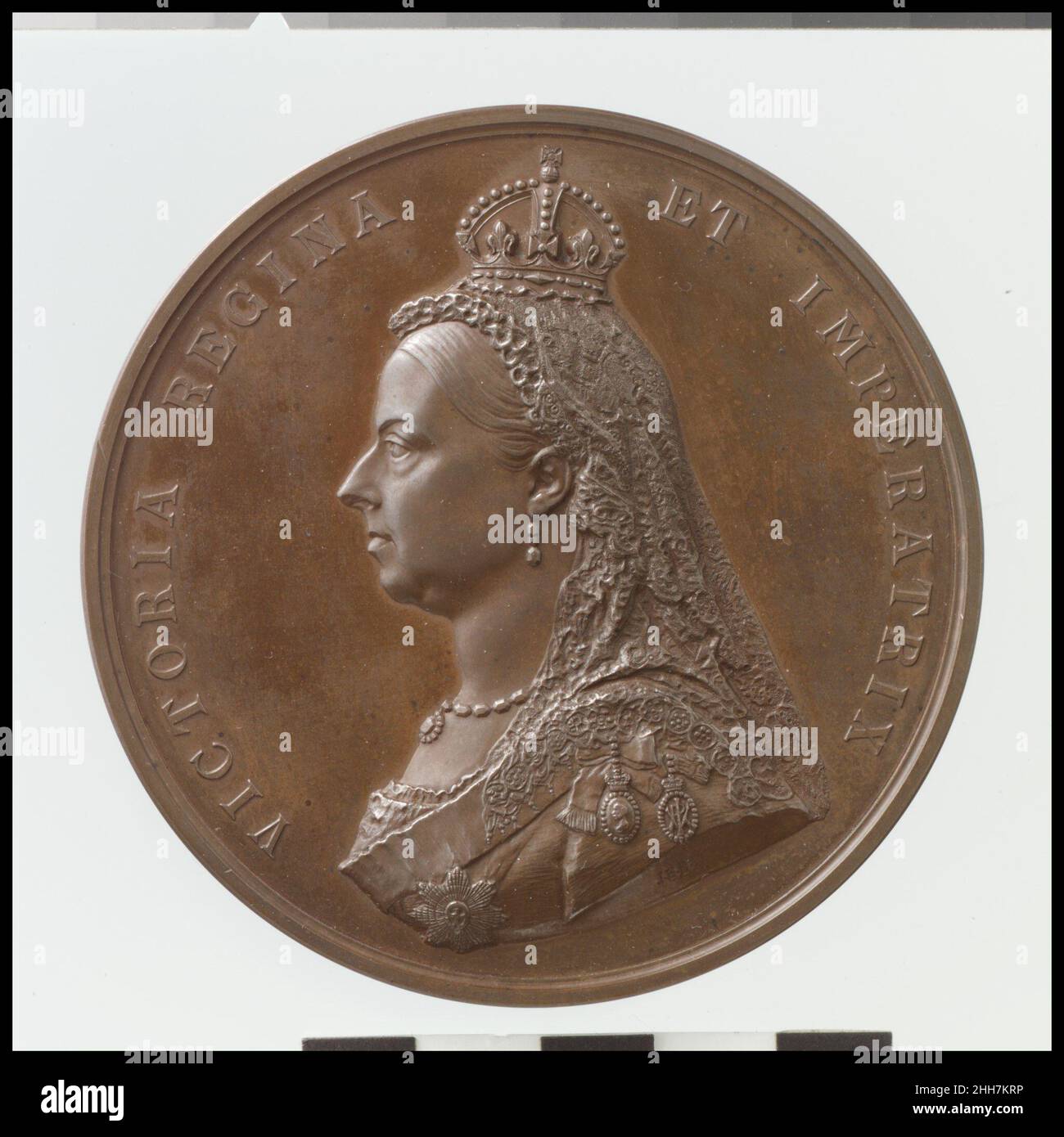 Golden Jubilee Medal of Queen Victoria 1887 Joseph Edgar Boehm British ...