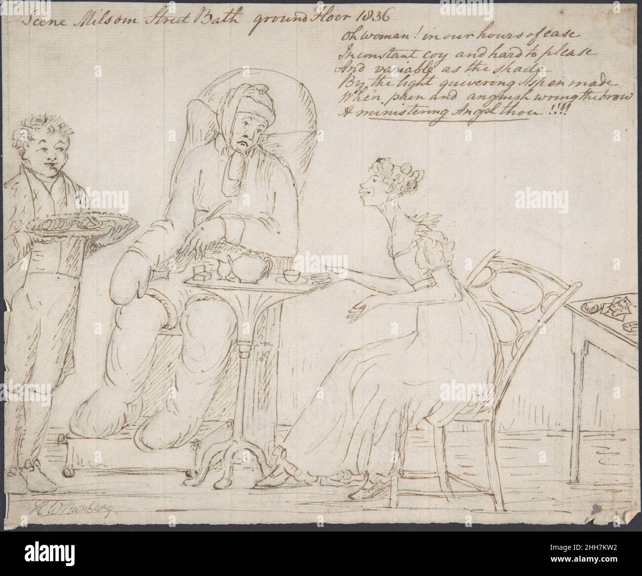 Milsom street 19th century hi-res stock photography and images - Alamy