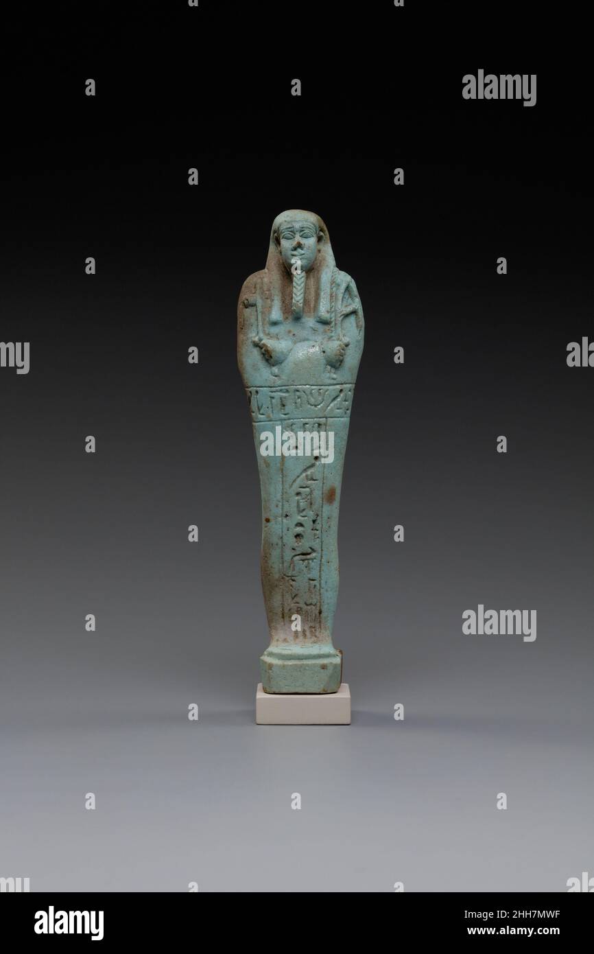 Shabti of Nesbanebdjed ca. 380–342 B.C Late Period This shabti comes ...