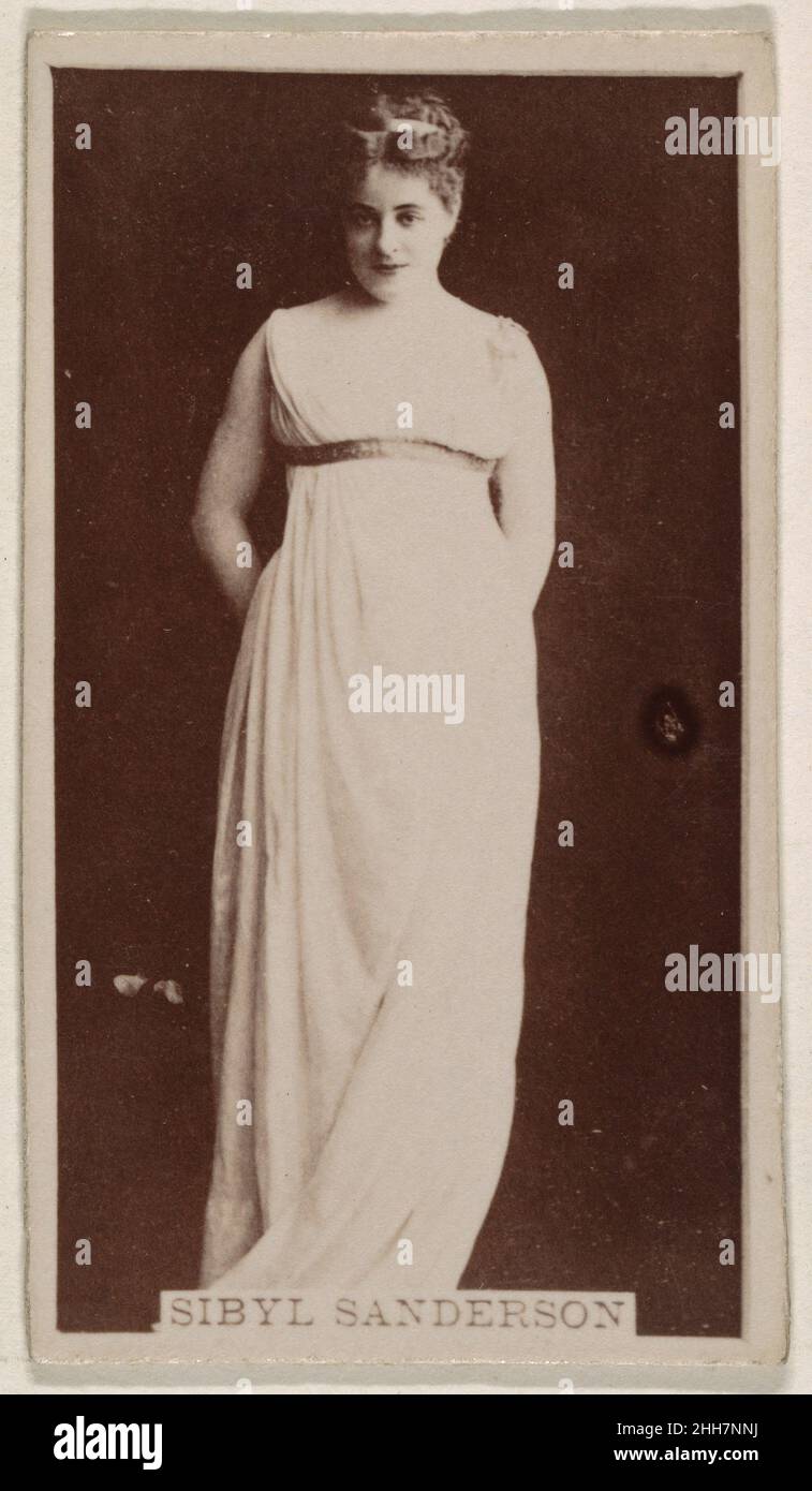 Sibyl Anderson, from the Actresses series (N245) issued by Kinney ...