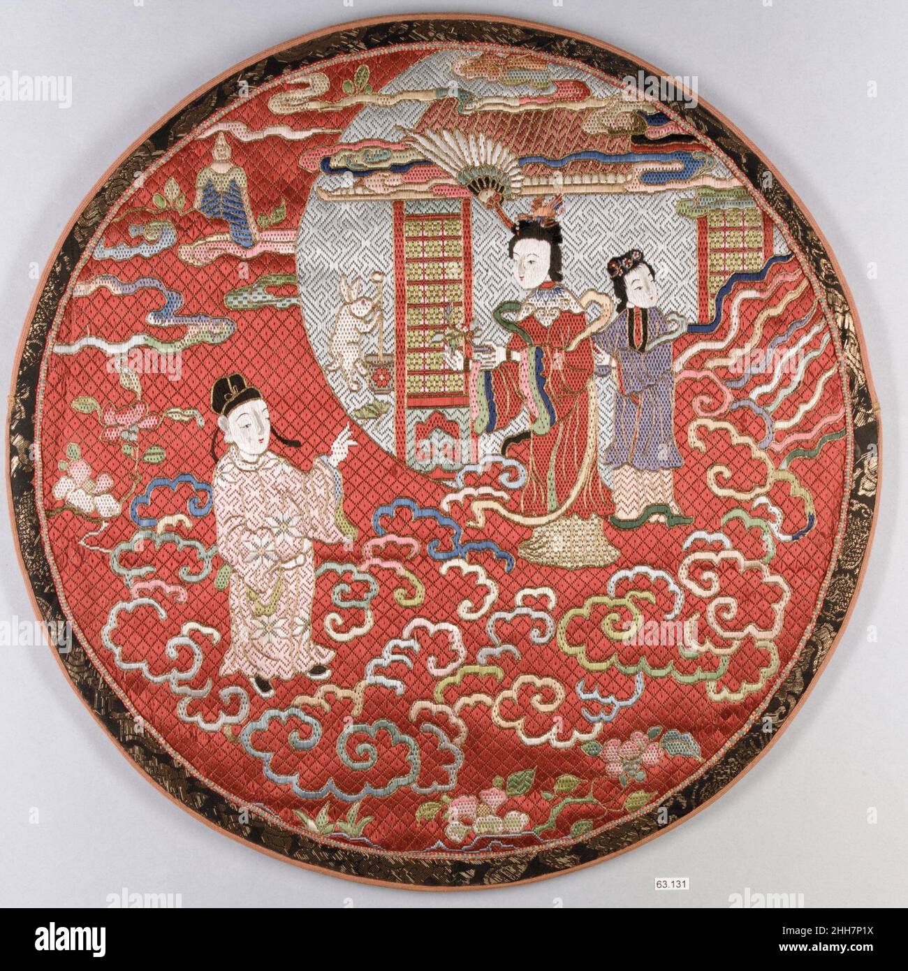 Mirror Case with Lunar Scene 19th century China Chang Ê, who stole the ...
