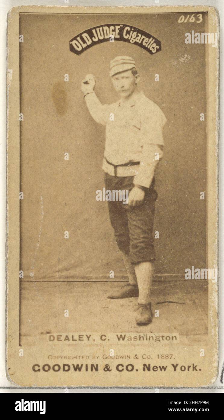 Patrick "Pat" E. Dealy, Catcher, Washington Nationals, from the Old ...