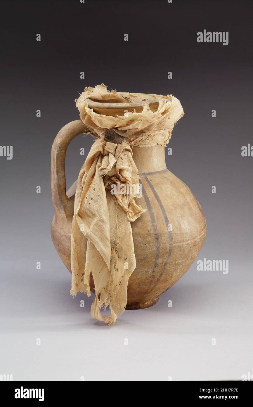 Painted Wide-Mouthed Jug ca. 1479–1458 B.C. New Kingdom This jar ...