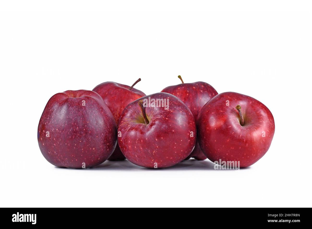 Fresh red raw apple Cut Out Stock Images & Pictures - Alamy
