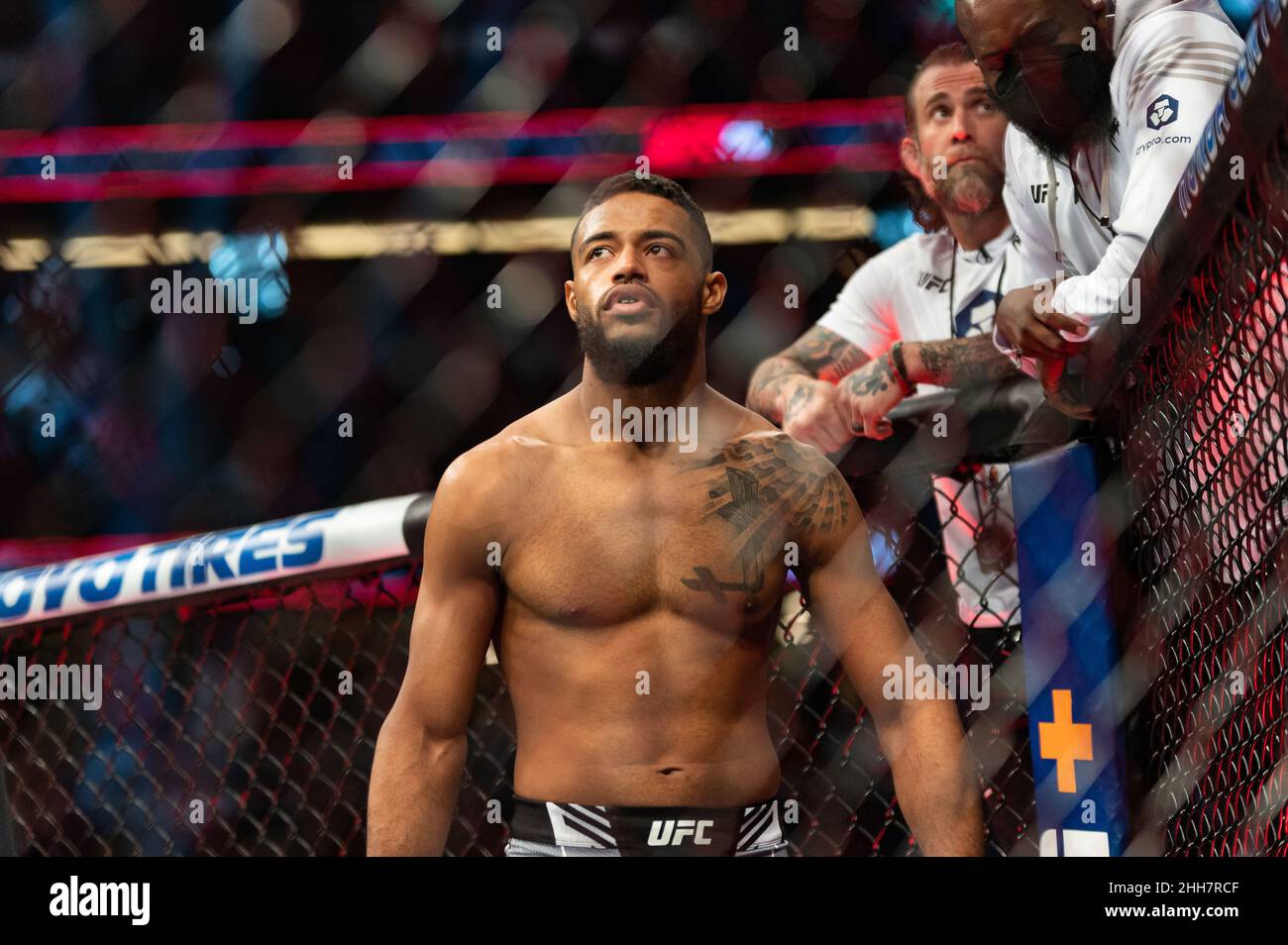 Anaheim, California, USA. 23rd Jan, 2022. UFC 270: Ngannou vs Gane ...