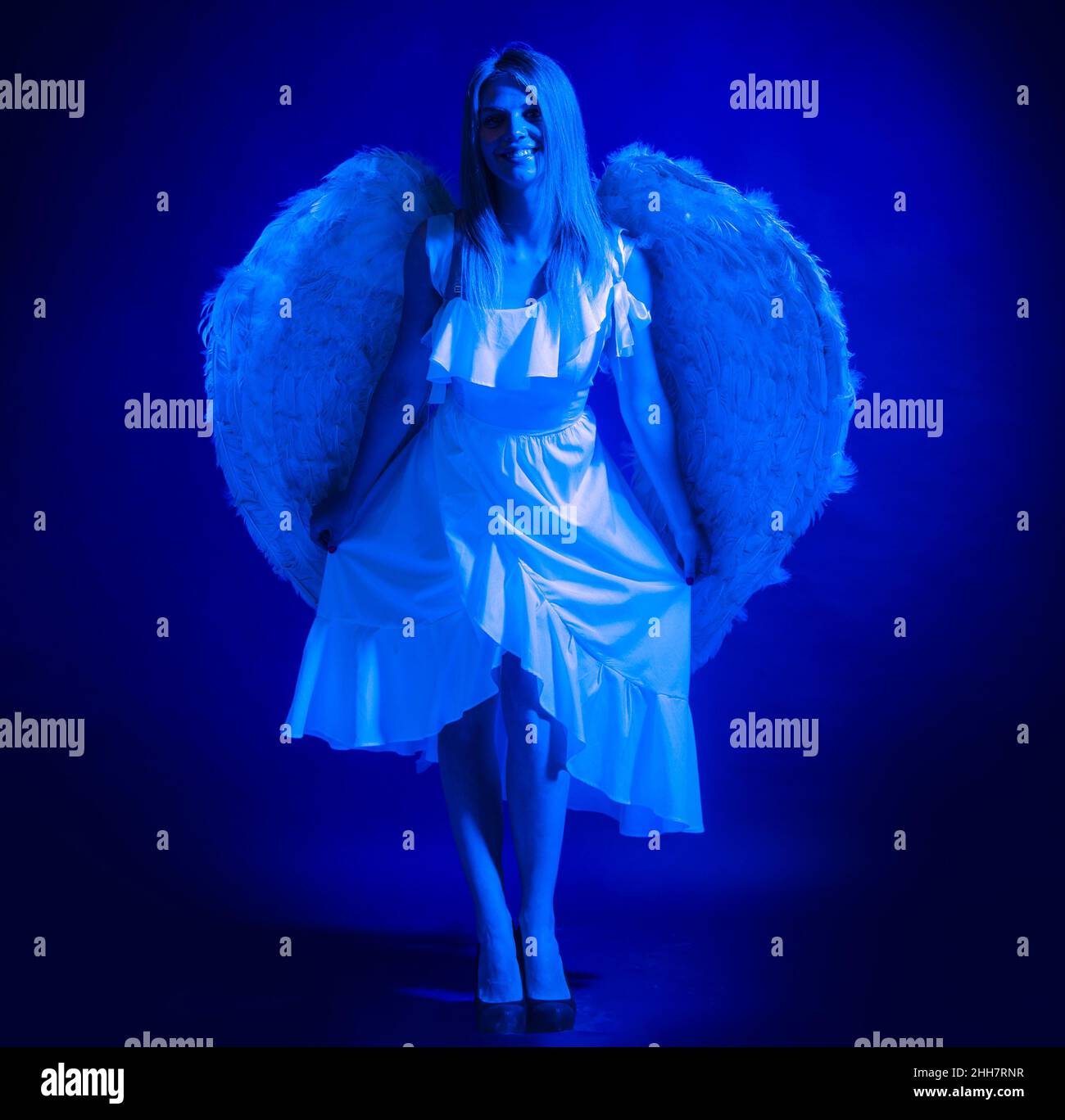 Light angel wings hi-res stock photography and images - Alamy