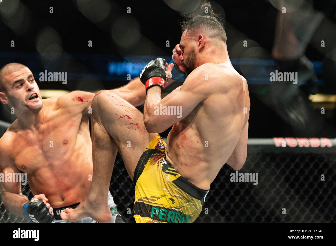 Anaheim, California, USA. 23rd Jan, 2022. UFC 270: Ngannou vs Gane ...