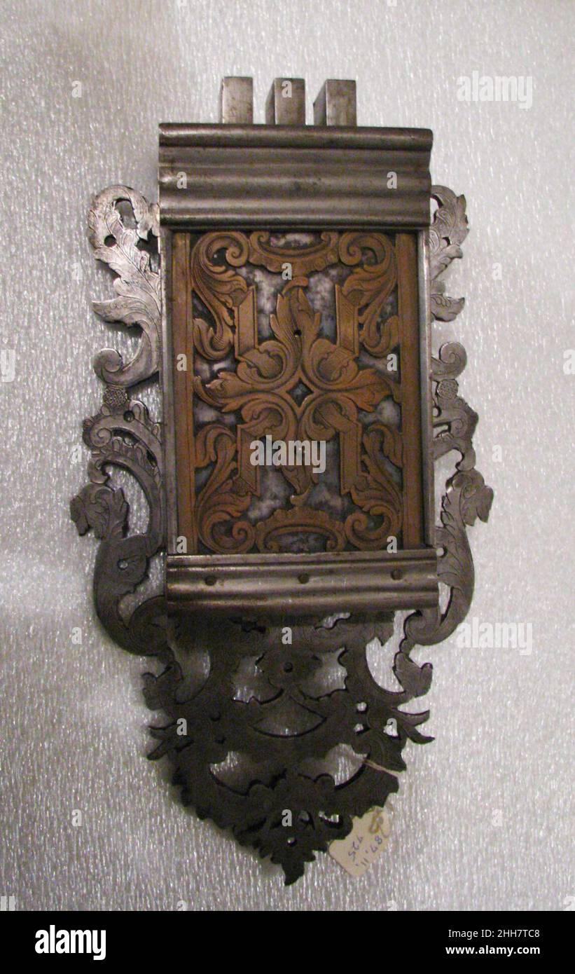 Rim lock box 1710–40 German. Rim lock box 187132 Stock Photo - Alamy