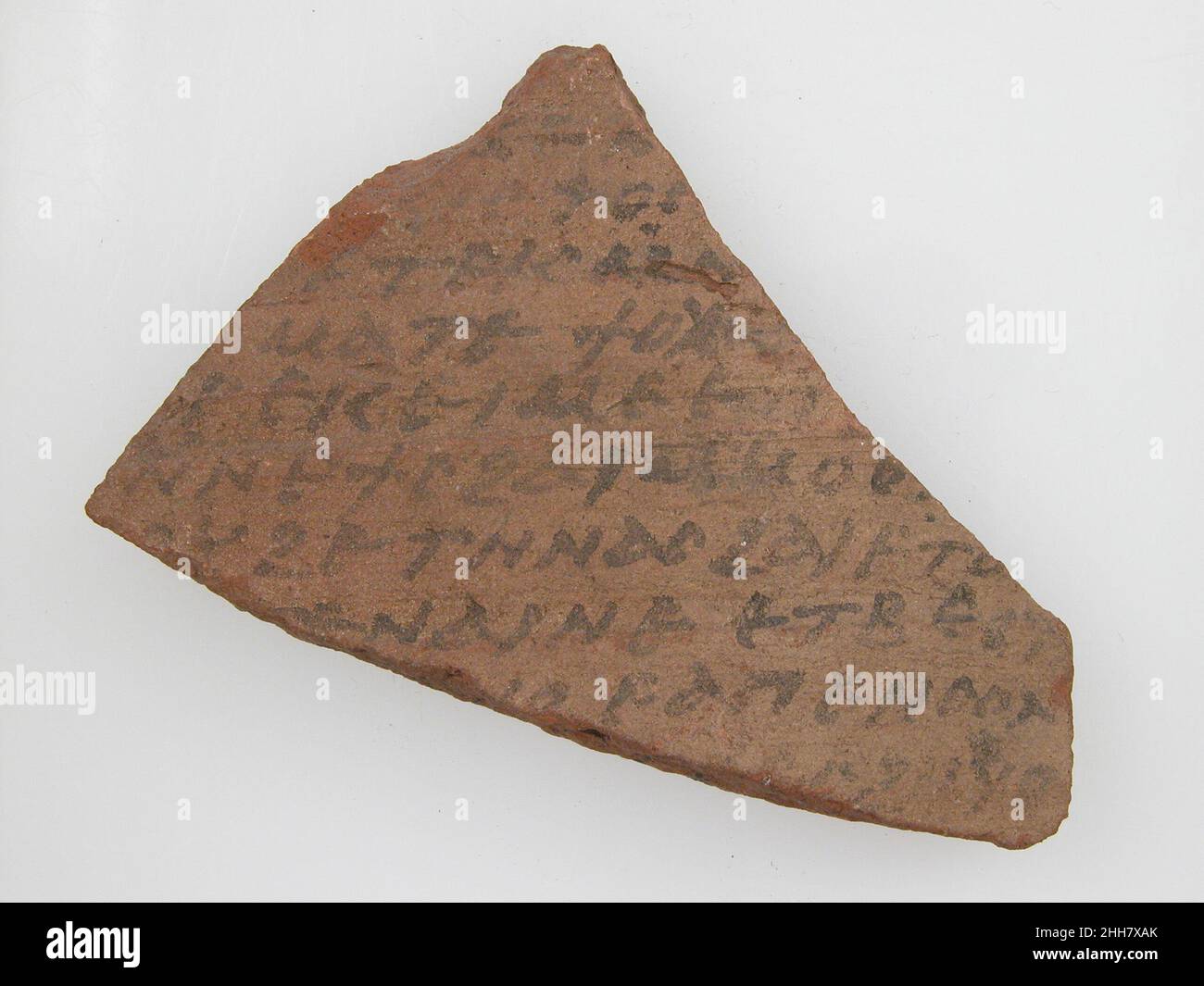 Ostrakon 7th century Coptic. Ostrakon 474569 Stock Photo - Alamy