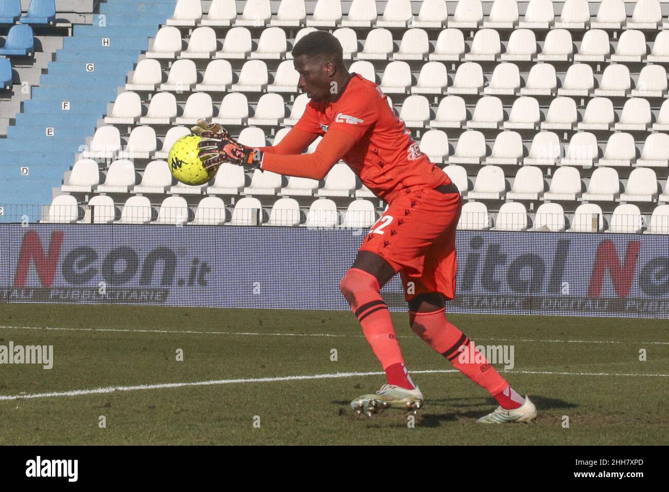 Ferrara, Italia. 22nd Jan, 2022. Ferrara (FE), Italia, 22 Gennaio 2022, Stadio Paolo Mazza, 20Â ...