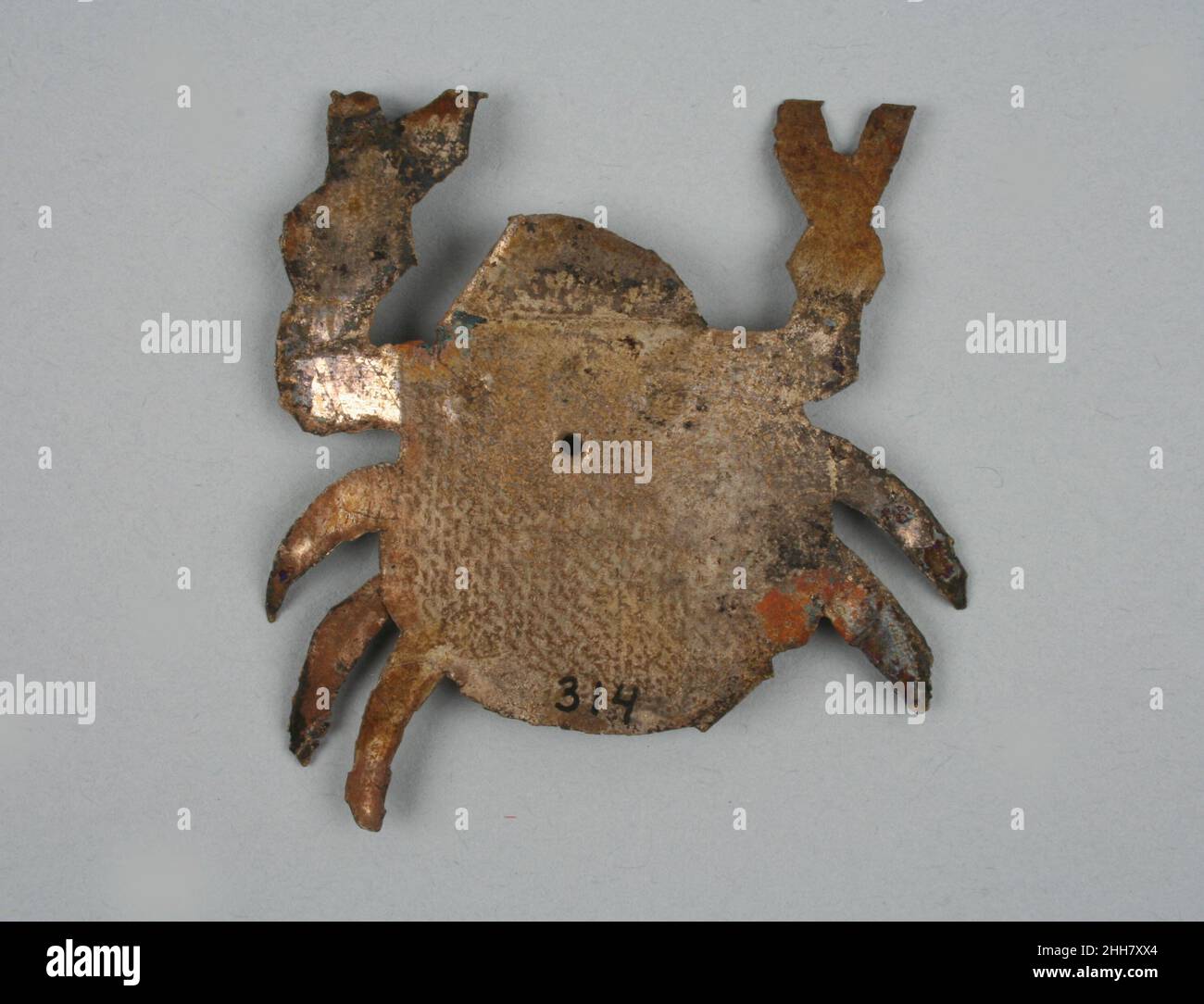 Silver Crab Ornament 11th–12th century North Coast (?). Silver Crab ...