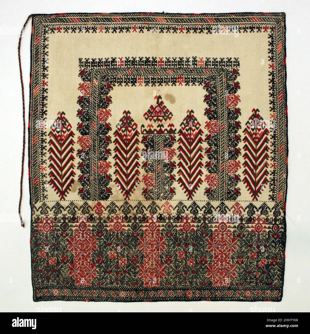 Apron 19th century Greek. Apron 85896 Stock Photo - Alamy