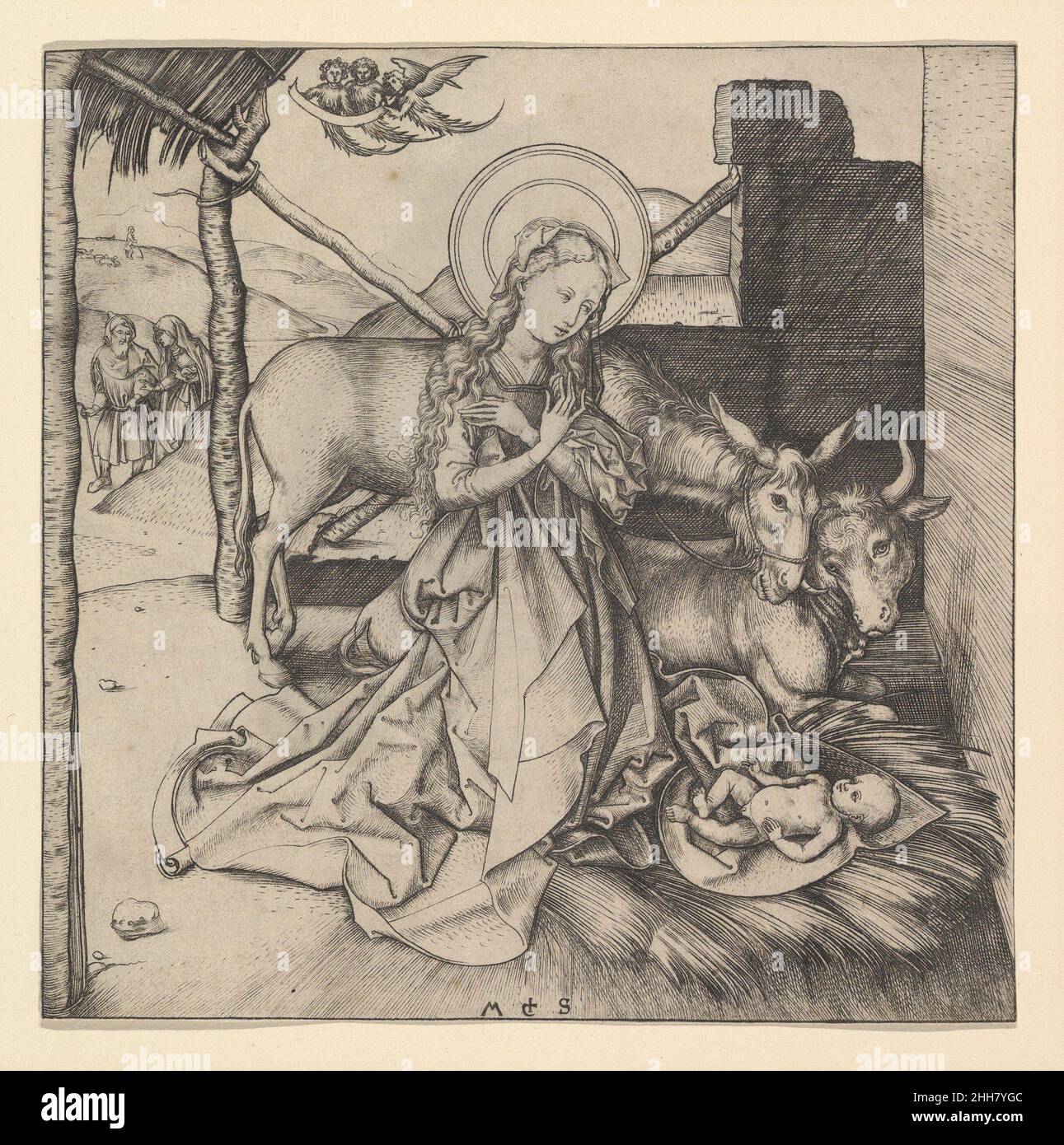 The nativity martin schongauer hi-res stock photography and images - Alamy