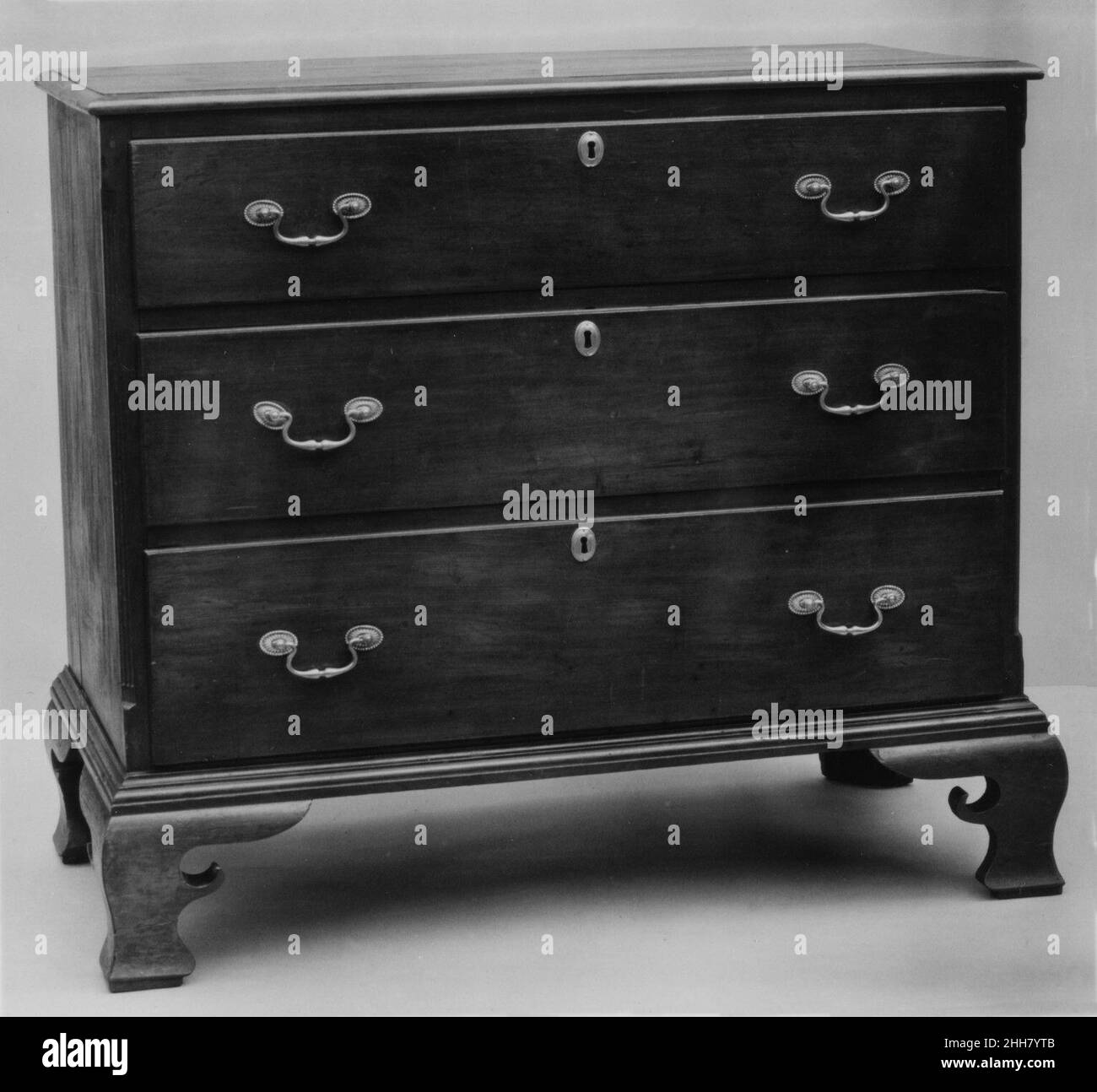 Chest of Drawers 1780–1800 American. Chest of Drawers 2009 Stock Photo ...