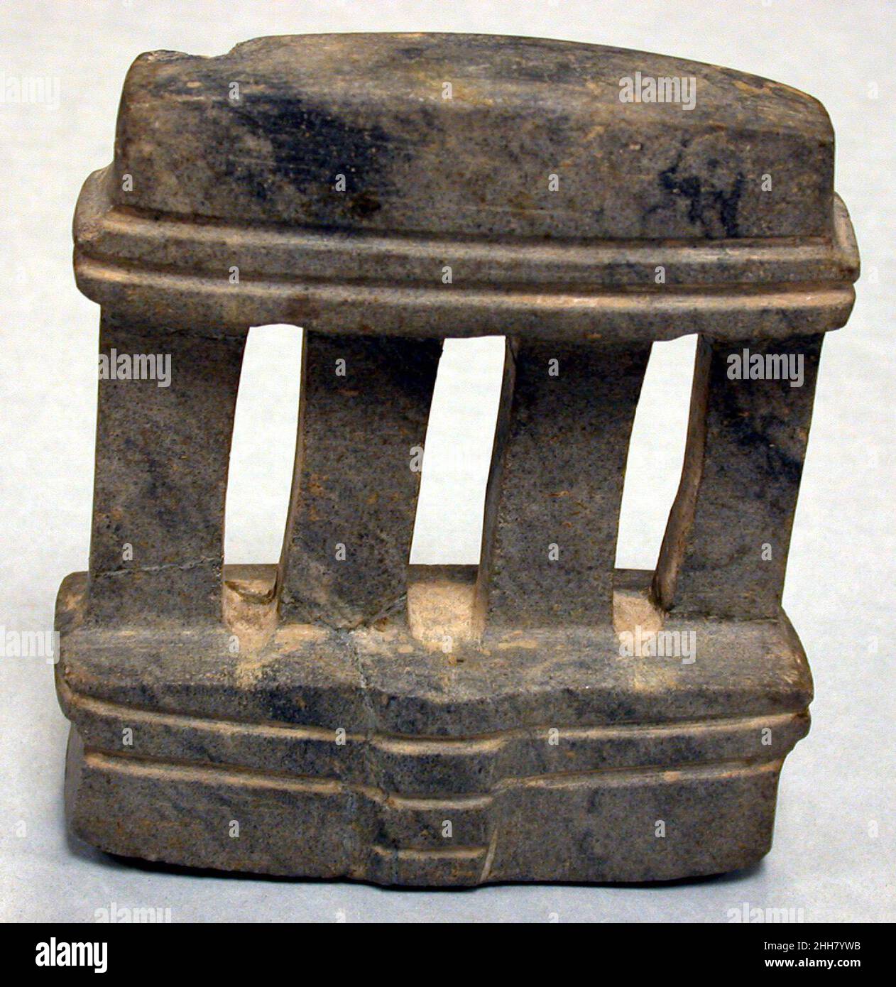 Stone Temple Model 1st–8th century Mezcala. Stone Temple Model 317490 ...
