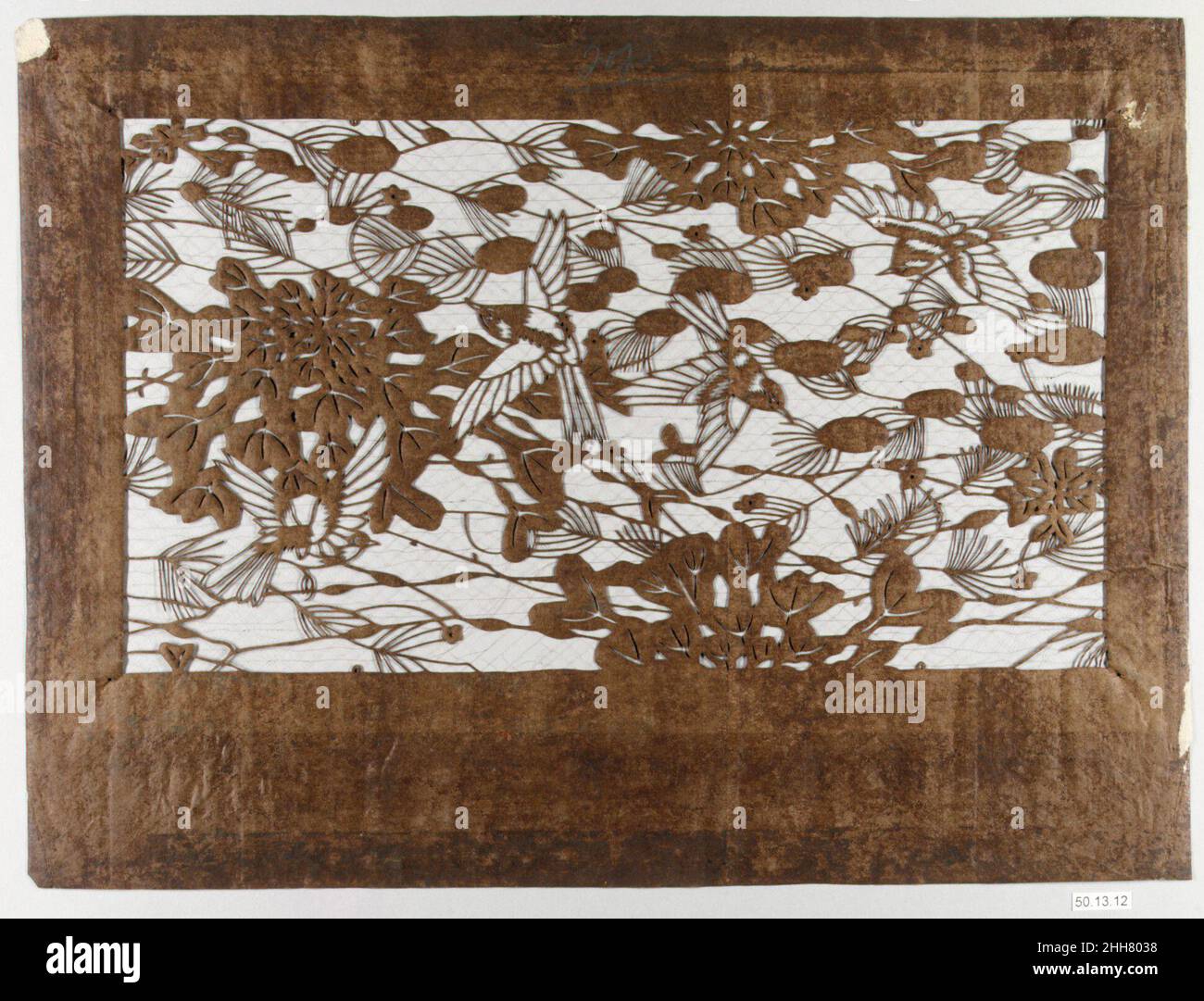 Stencil 19th century Japan. Stencil. Japan. 19th century. Paper ...