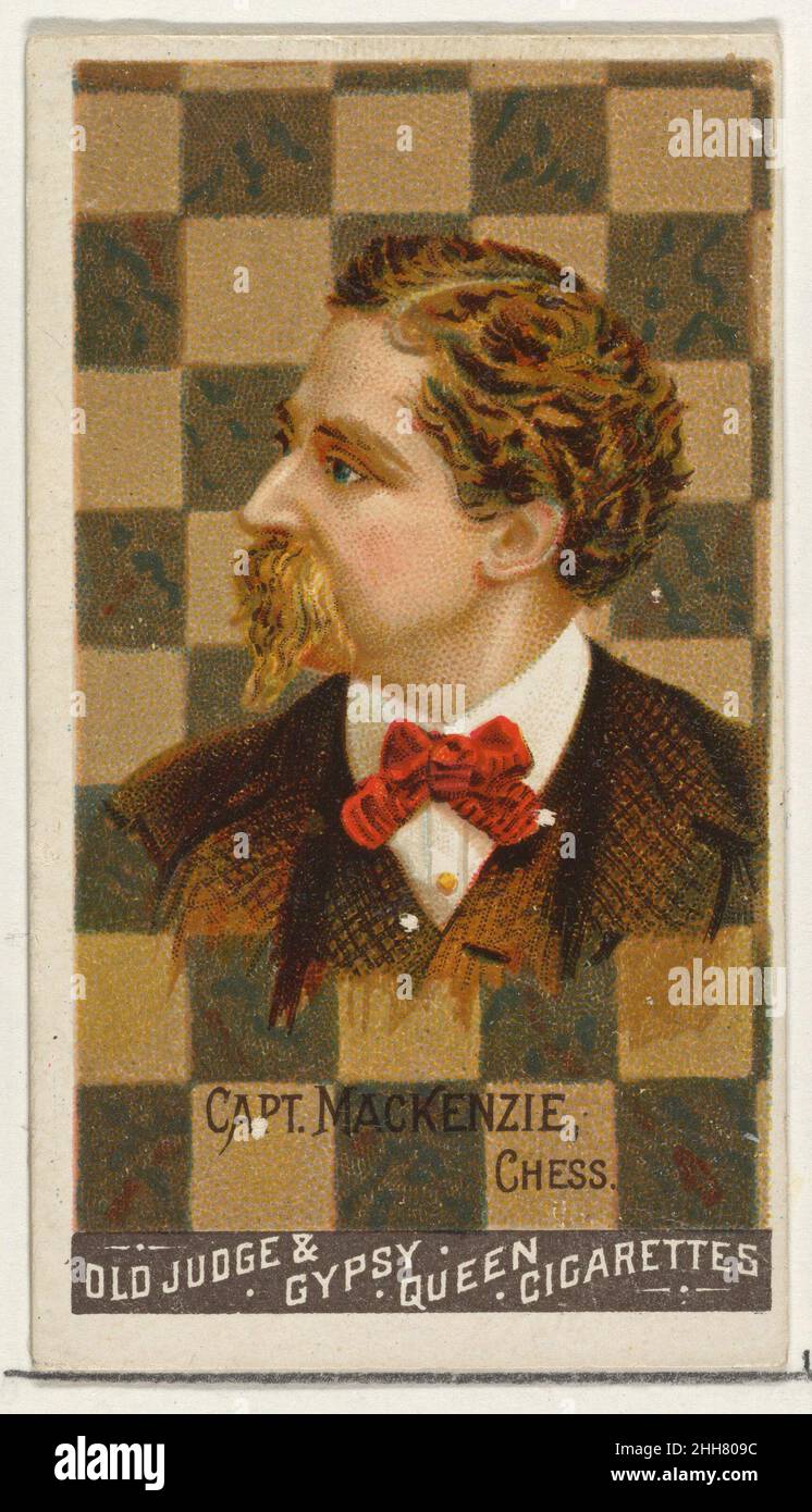 Captain Mackenzie, Chess, from the Goodwin Champion series for Old ...