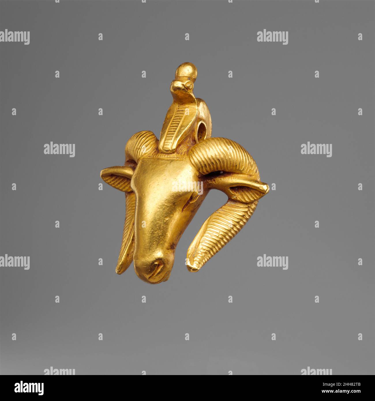 Ram's-head Amulet ca. 712–664 B.C. Third Intermediate Period This ...