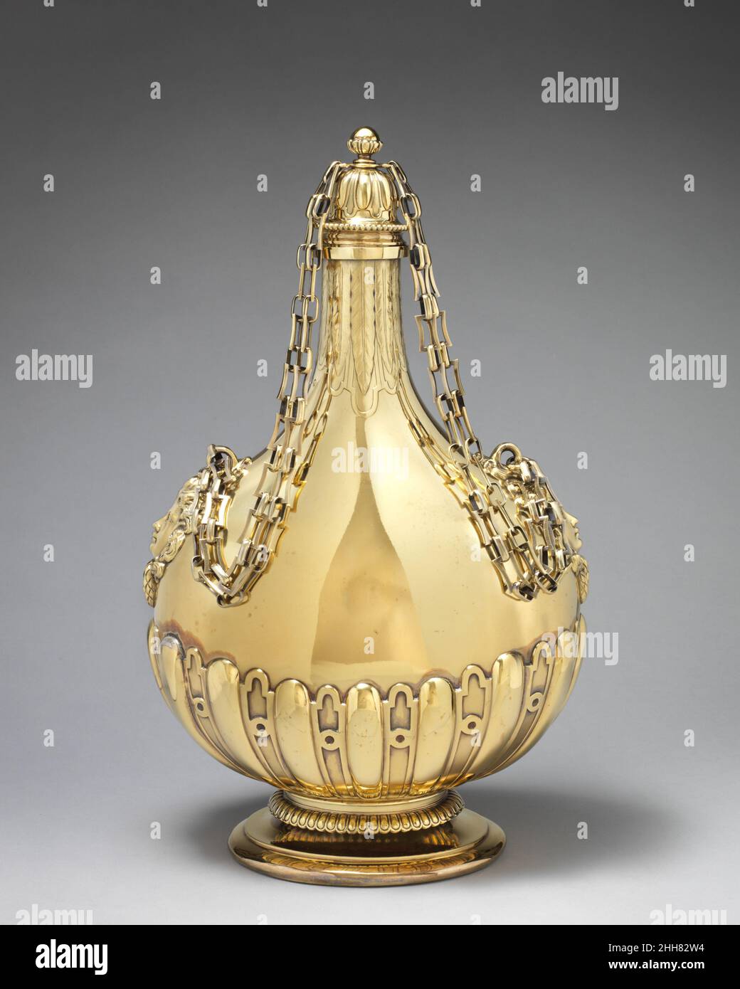 Pilgrim bottle (one of a pair) 1869 Robert Garrard II This impressive ...