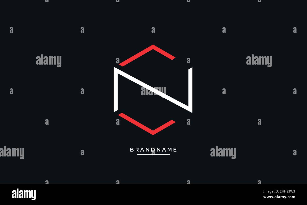 Nc monogram logo hi-res stock photography and images - Alamy