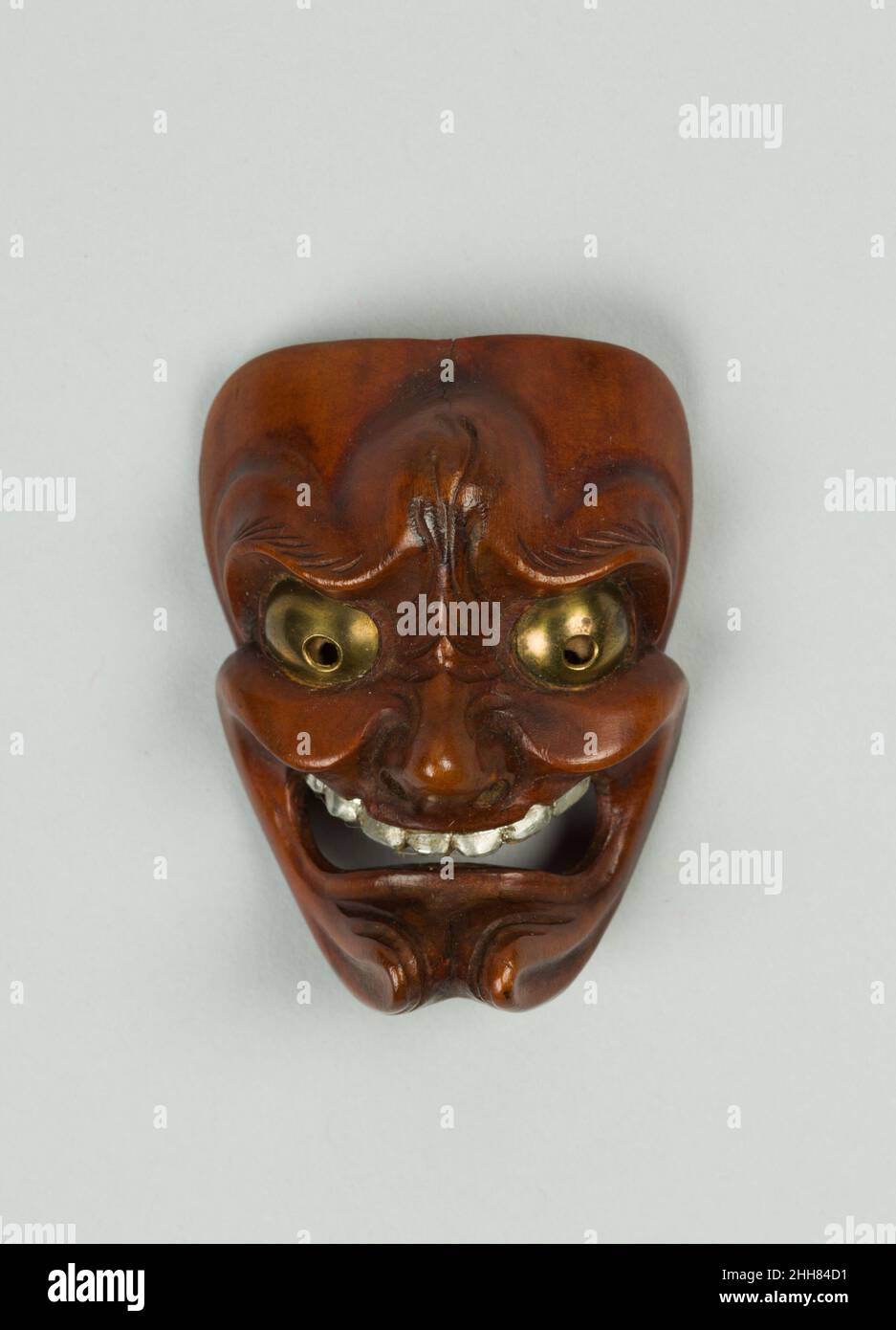 Netsuke of Mask 19th century Japan. Netsuke of Mask. Japan. 19th ...