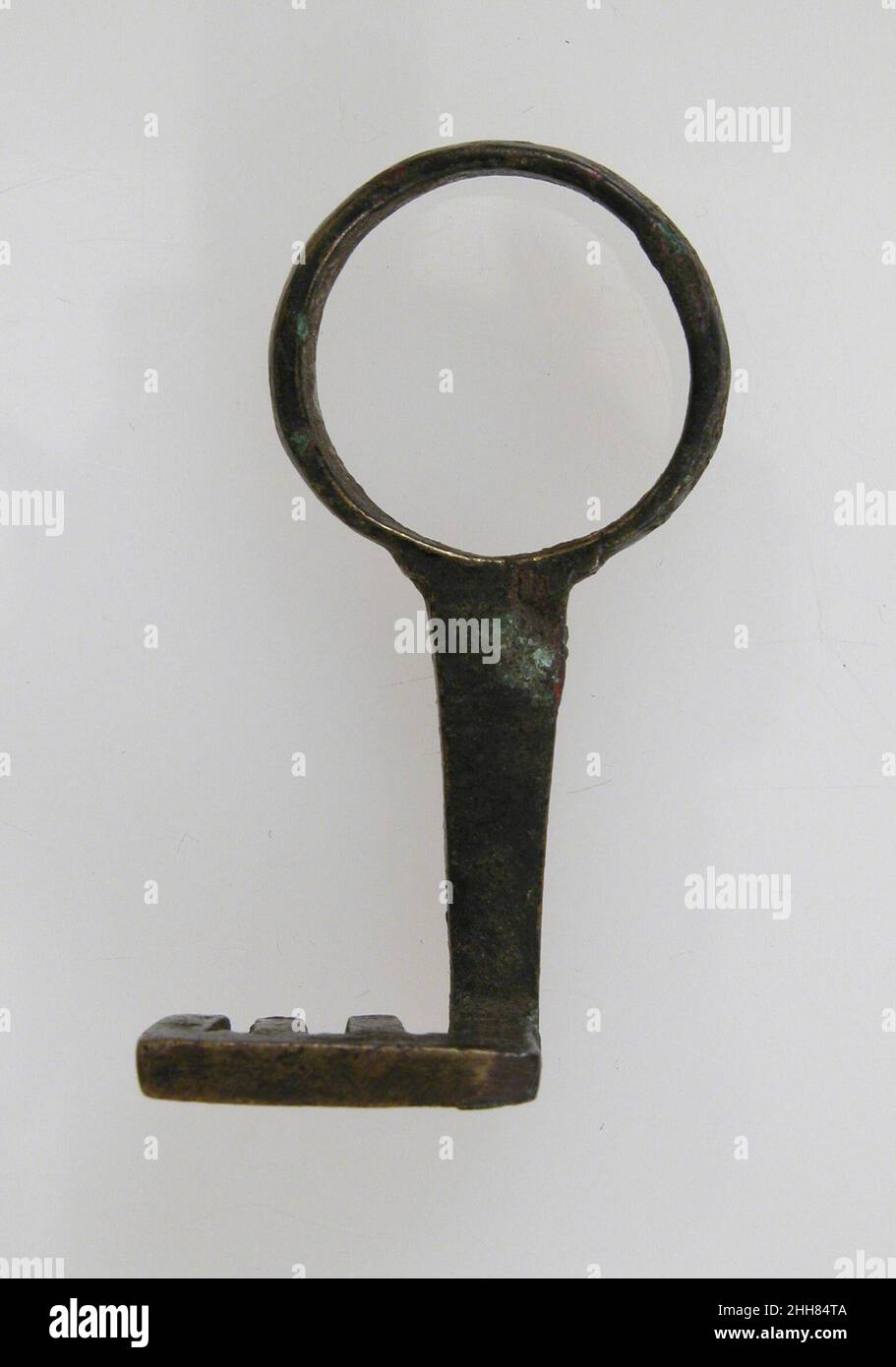 Key 1st–7th century Roman. Key. Roman. 1st–7th century. Copper alloy ...