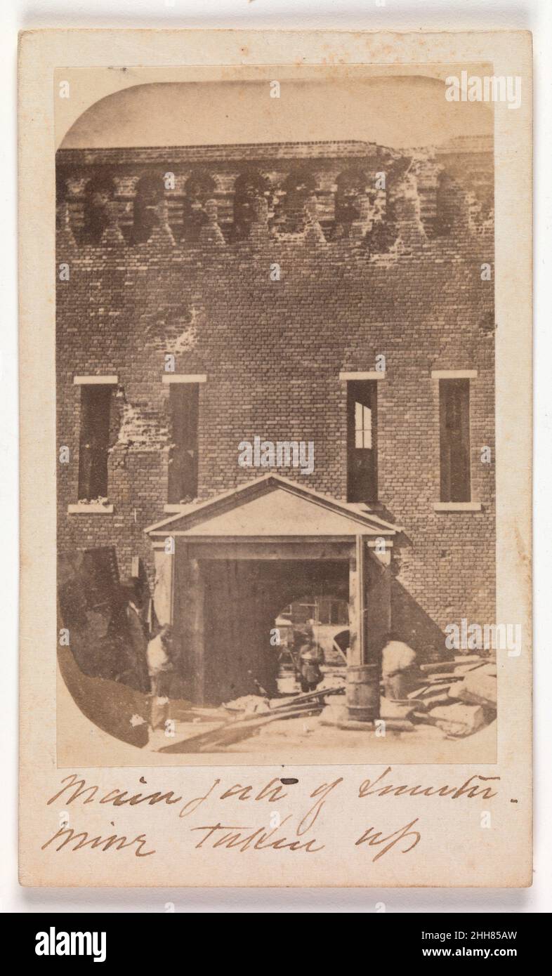 The Evacuation of Fort Sumter, April 1861 April 1861 Edward Anthony ...