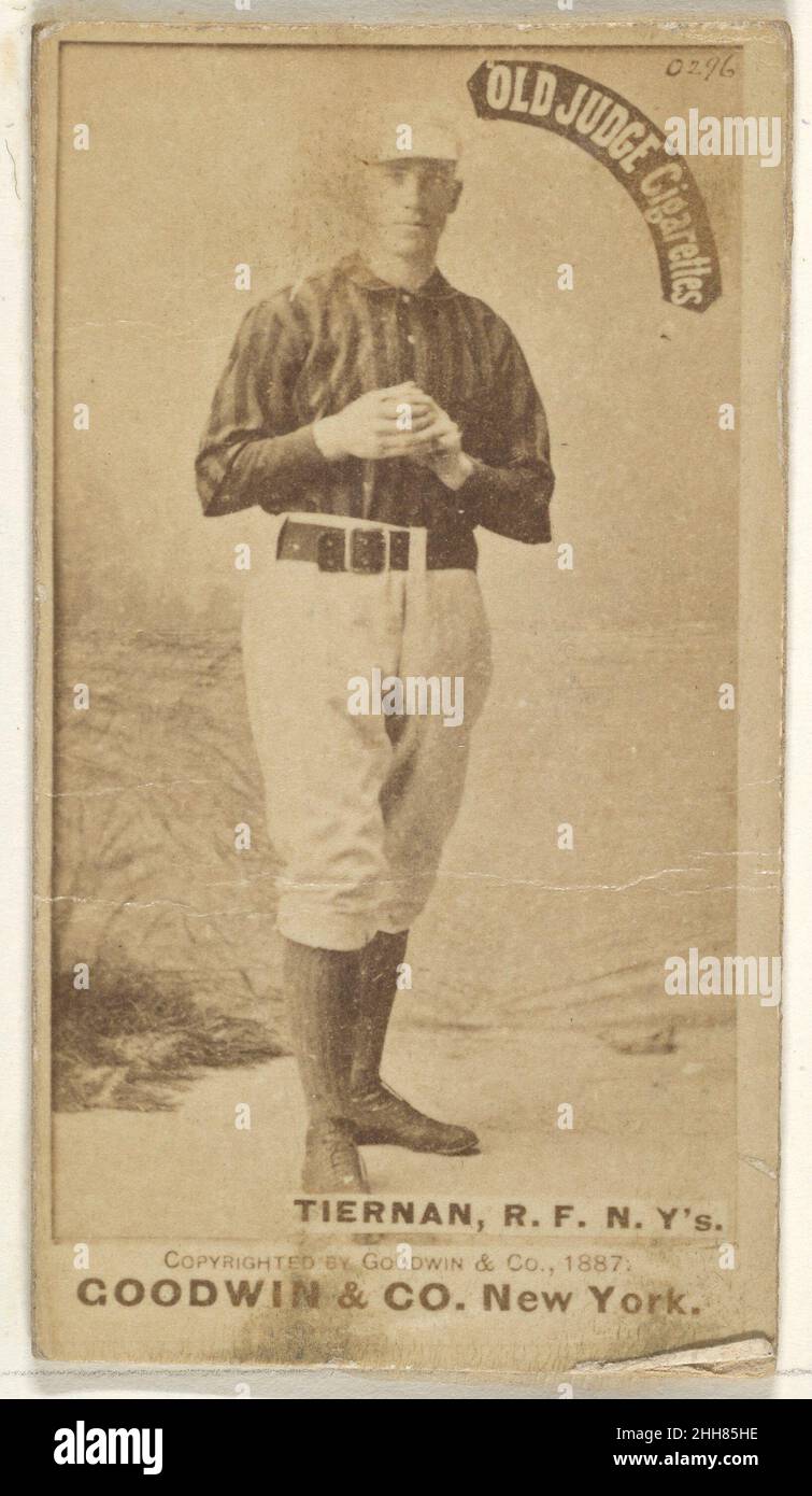 Michael "Silent Mike" Joseph Tiernan, Right Field, New York, from the ...