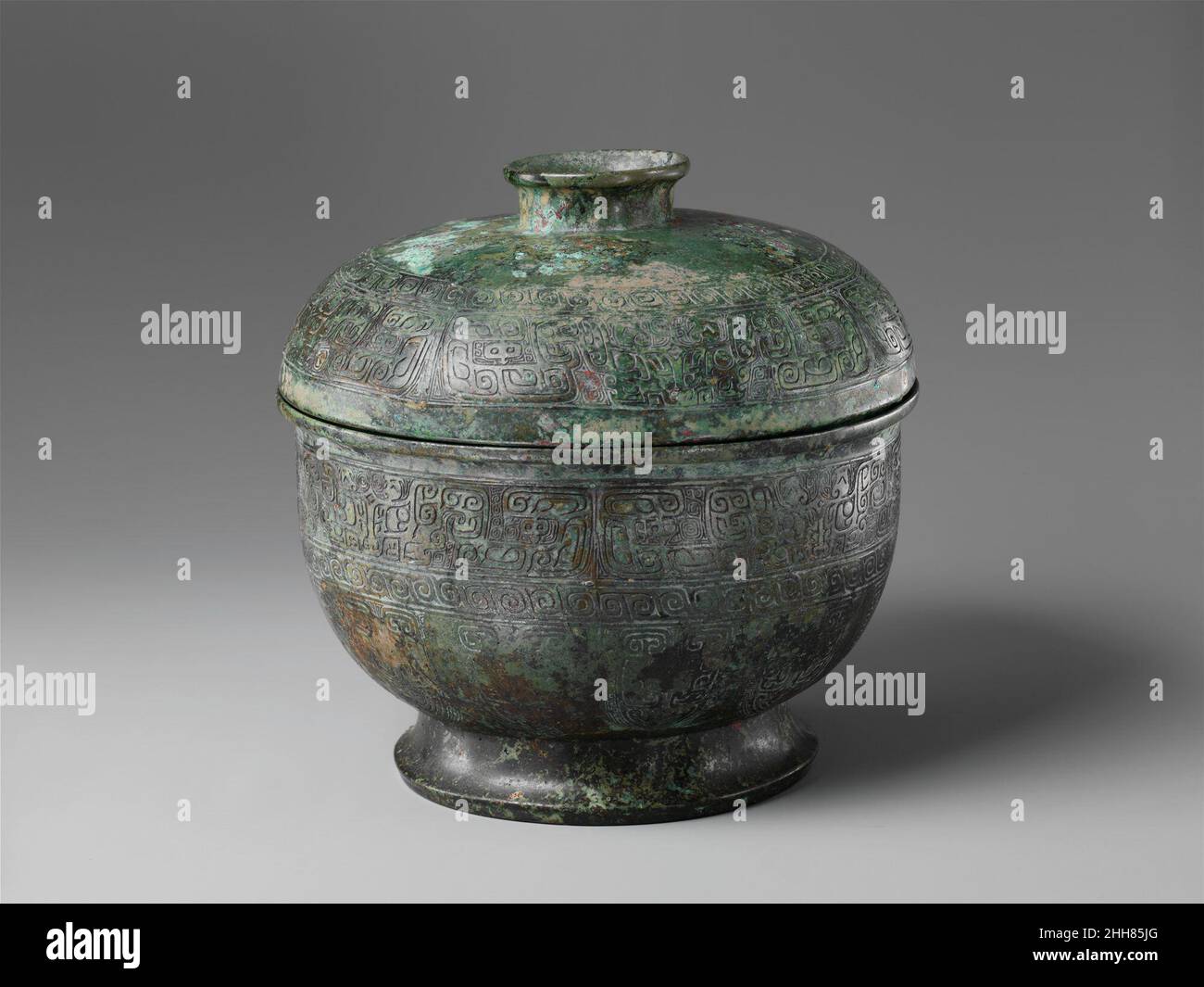 Covered Vessel China. Covered Vessel. China. Bronze. Zhou dynasty (1046 ...
